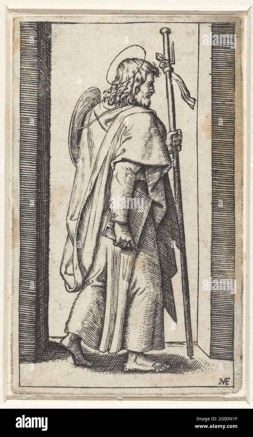 Apostle James the Multiple (Major) with pilgrim hat and pilgrimage ...