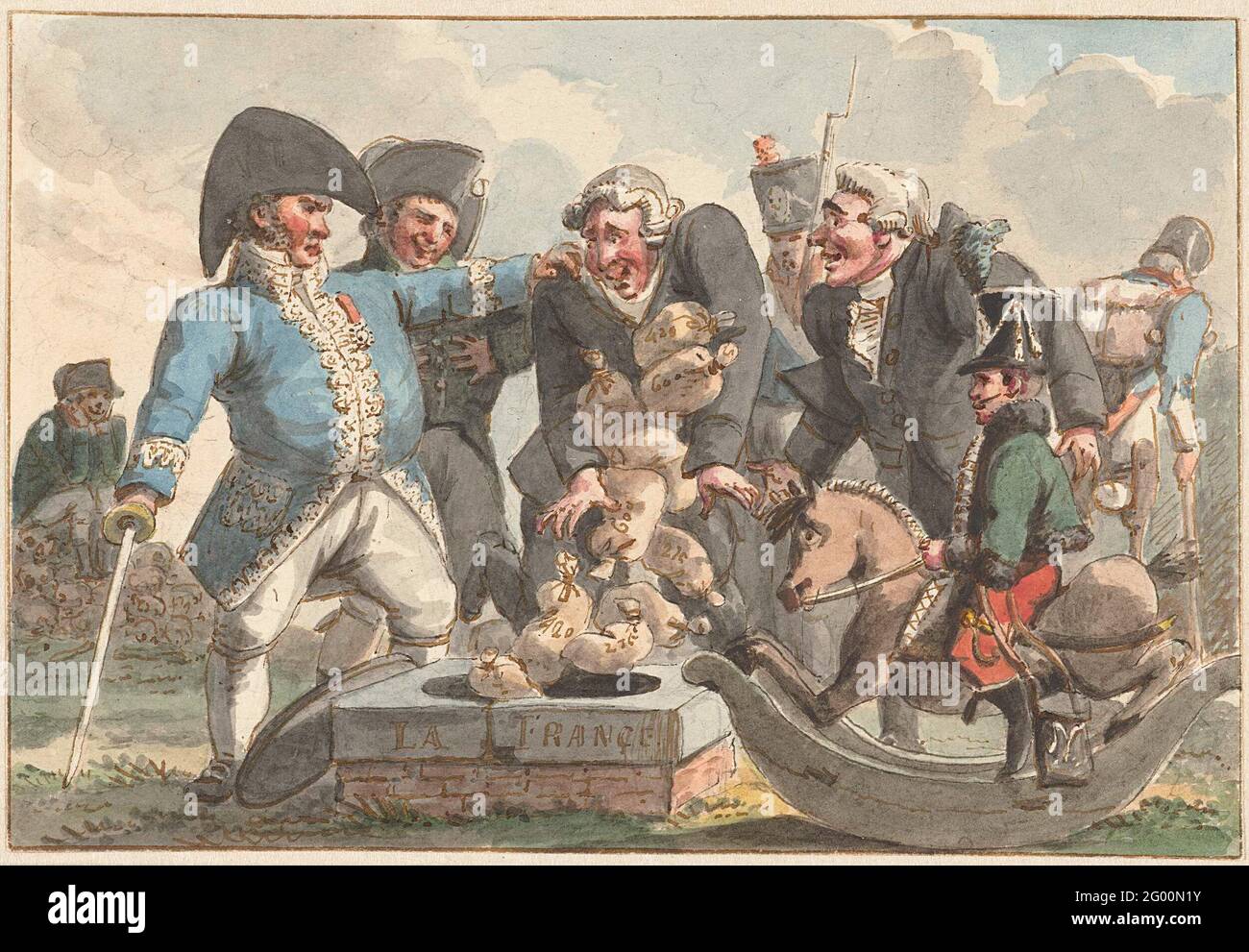 Napoleon sitting on horse mountain hi-res stock photography and images ...