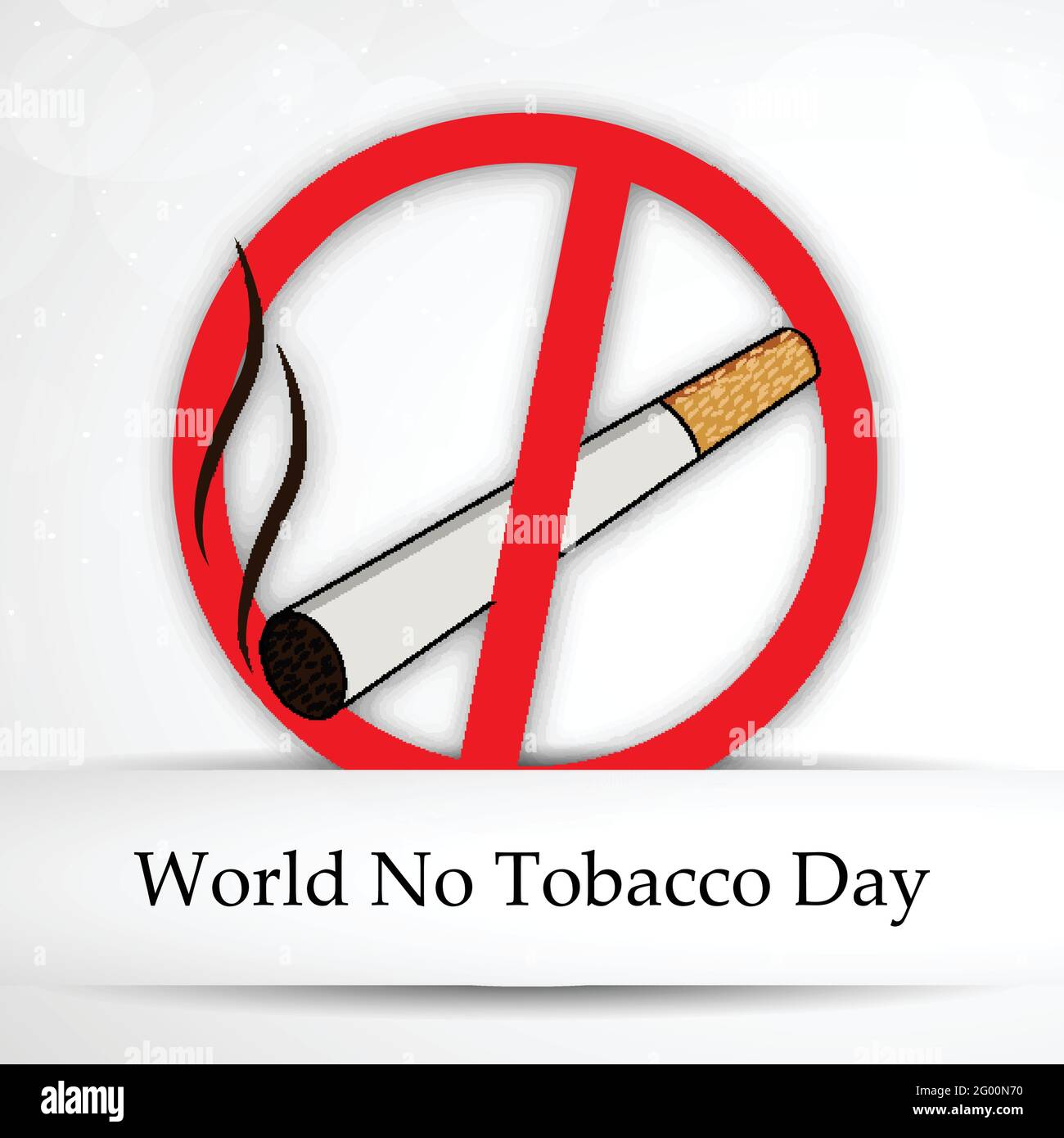 World No Tobacco Day background Stock Vector Image & Art - Alamy