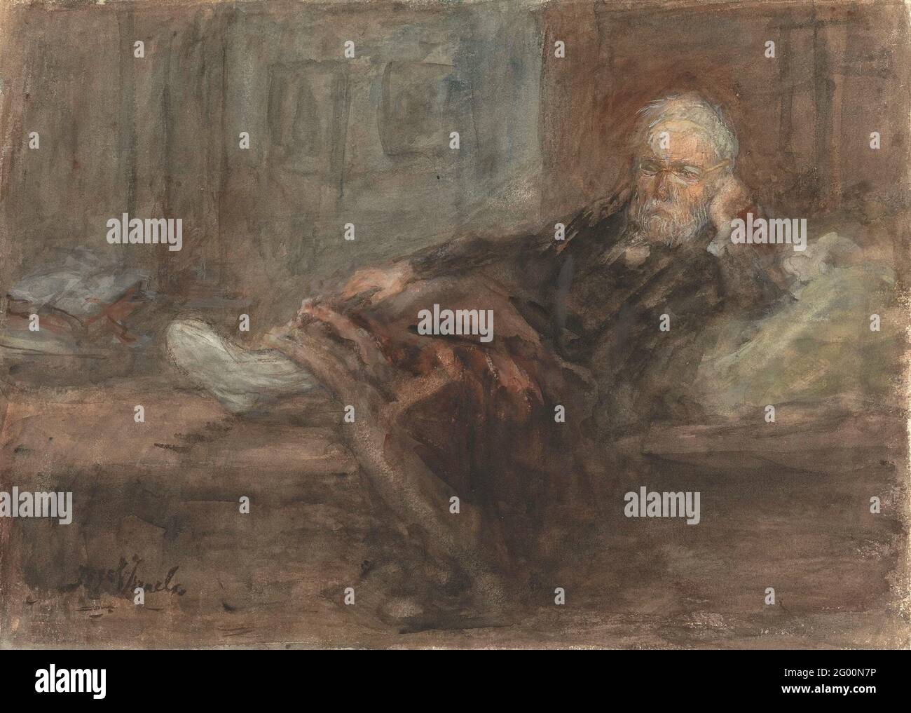 Self-portrait with sick feet. Self-portrait with sick feet Stock Photo ...