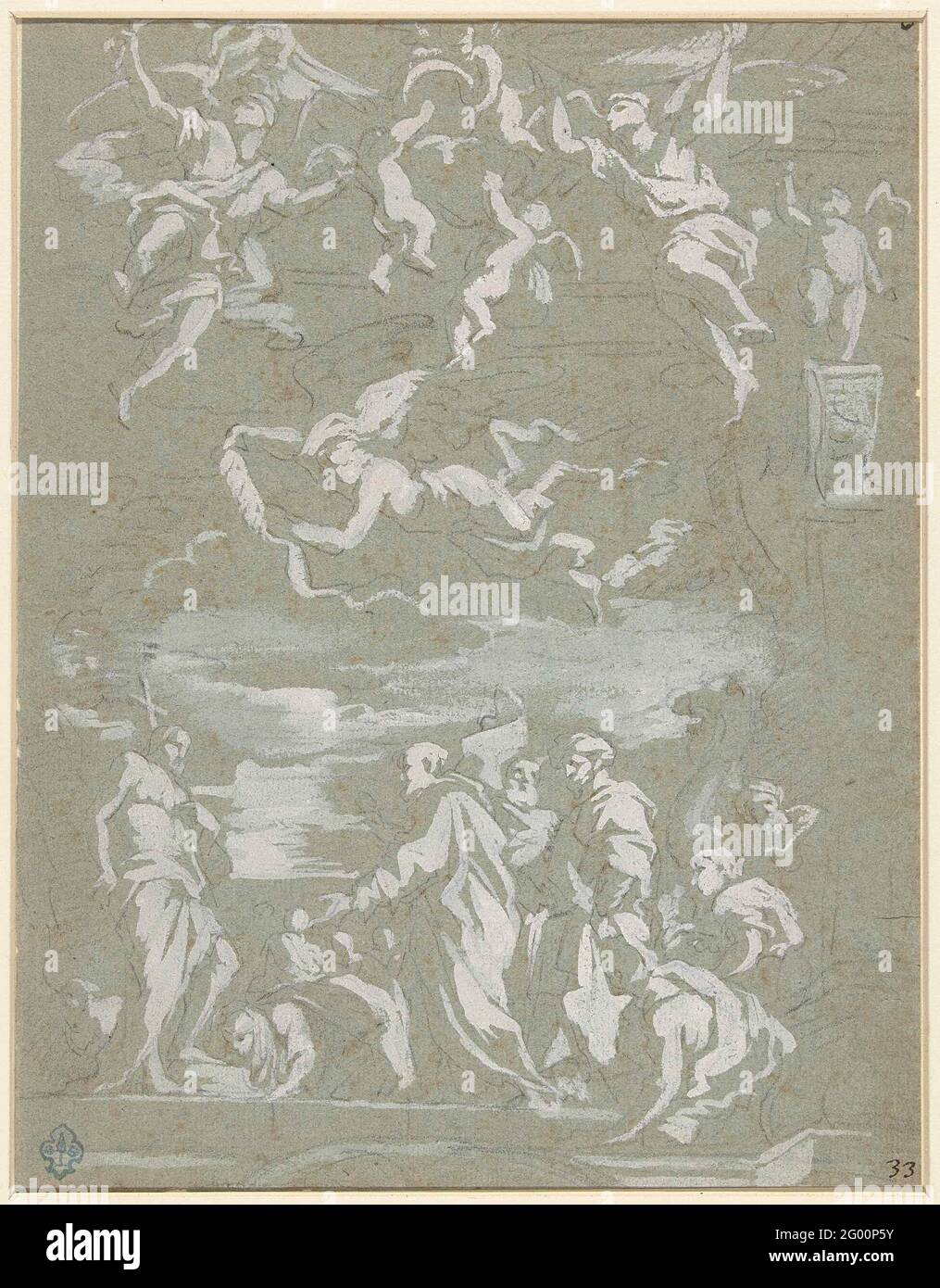 John the Baptist and the Levites Stock Photo - Alamy