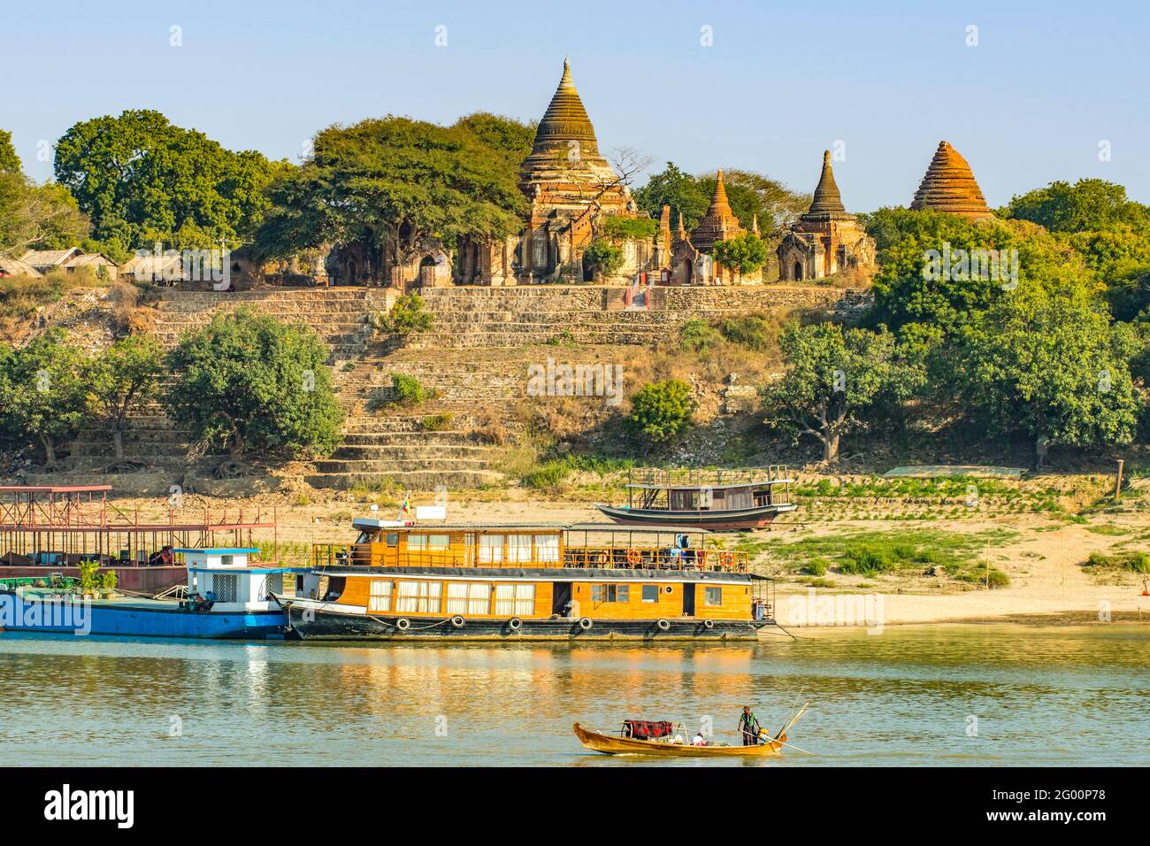 Pagoda in Bagan, Myanmar Stock Photo - Alamy