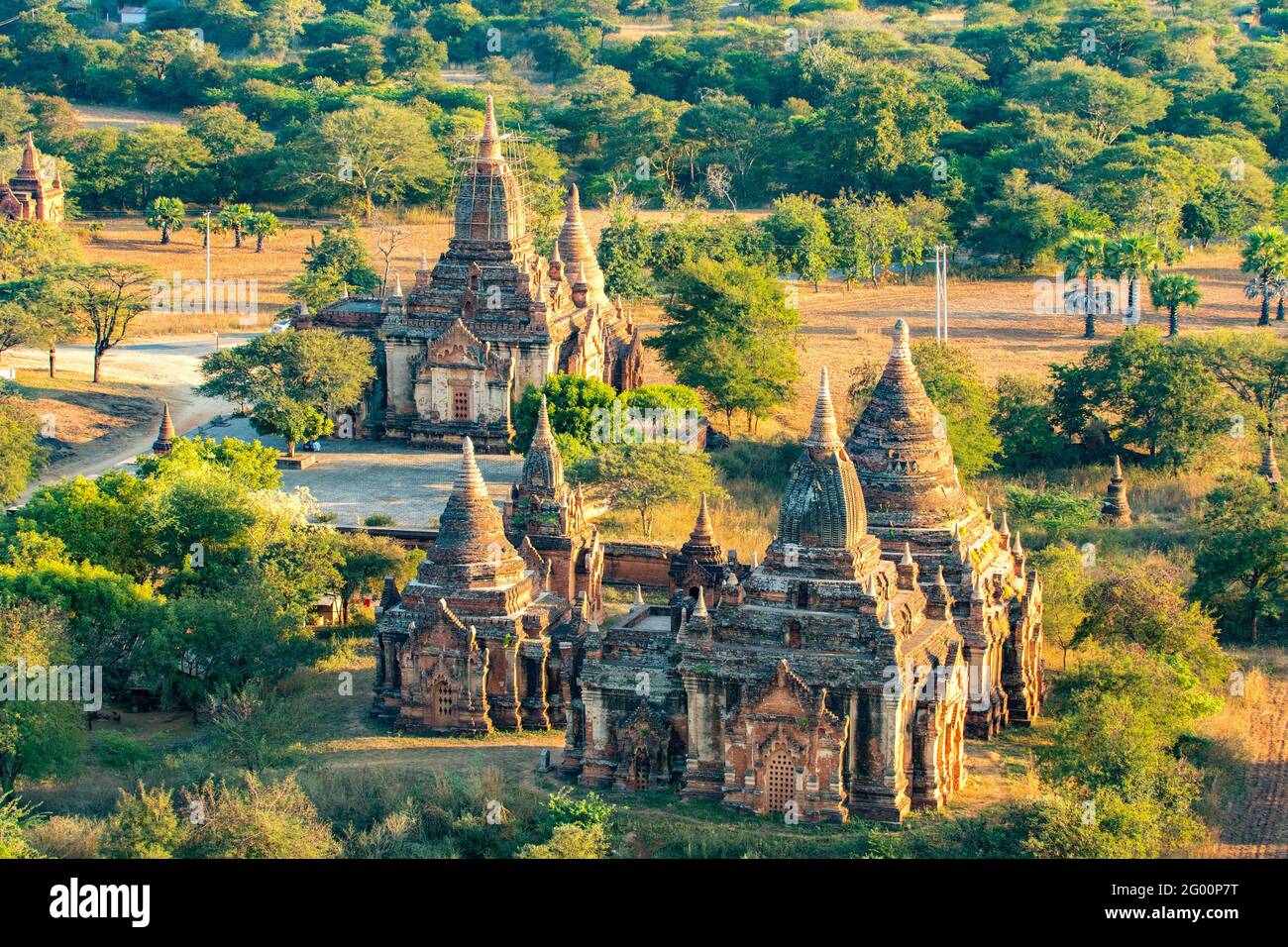 Pagodas in Bagan, Myanmar Stock Photo - Alamy