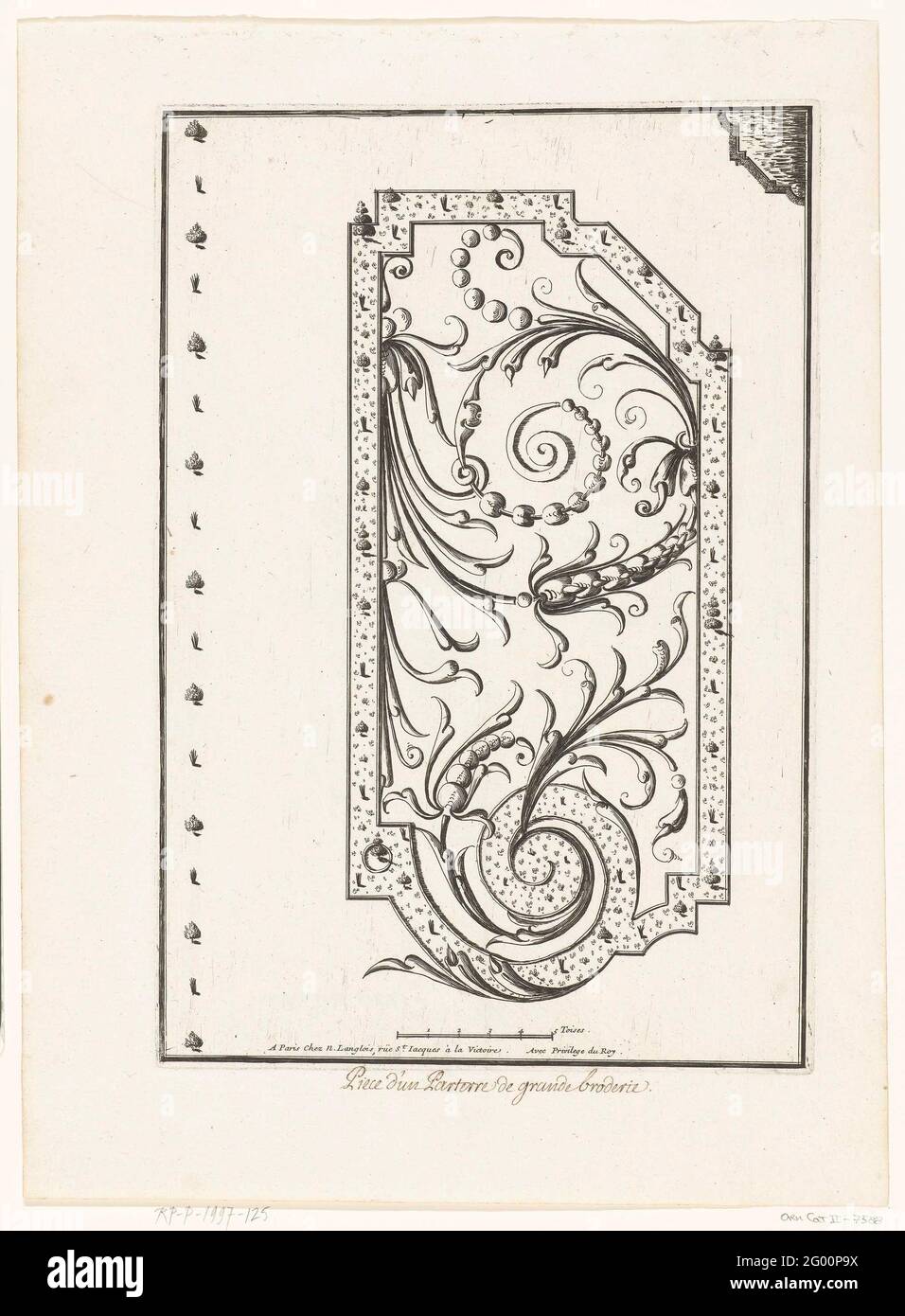 Ground floor with great lodging motifs; Gardens with floorres. To the ...