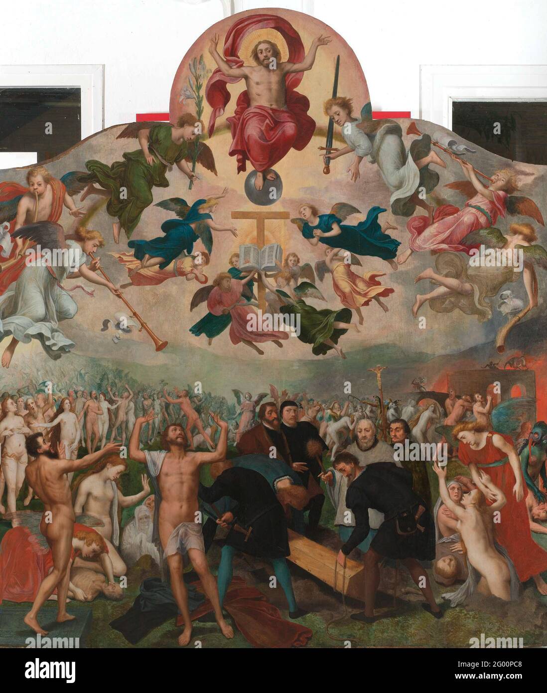 Last Judgment and the Burying of the Dead. The last judgment and burial ...