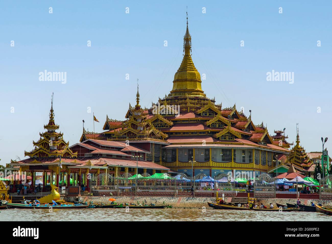 Phaung daw oo pagoda hi-res stock photography and images - Alamy