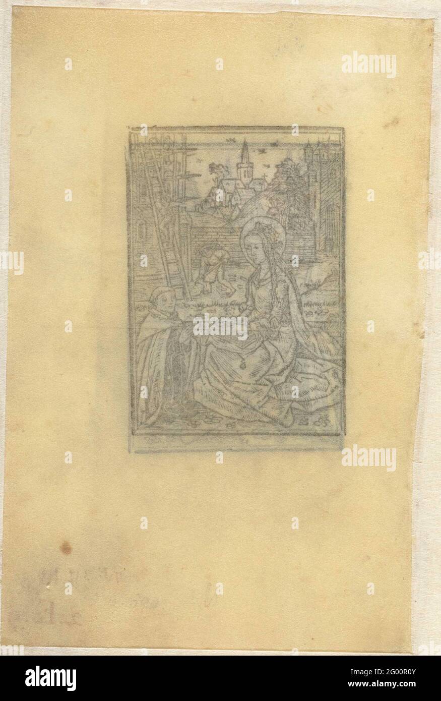 H. Barbara. The Sacred Barbara is in the foreground with an open book ...