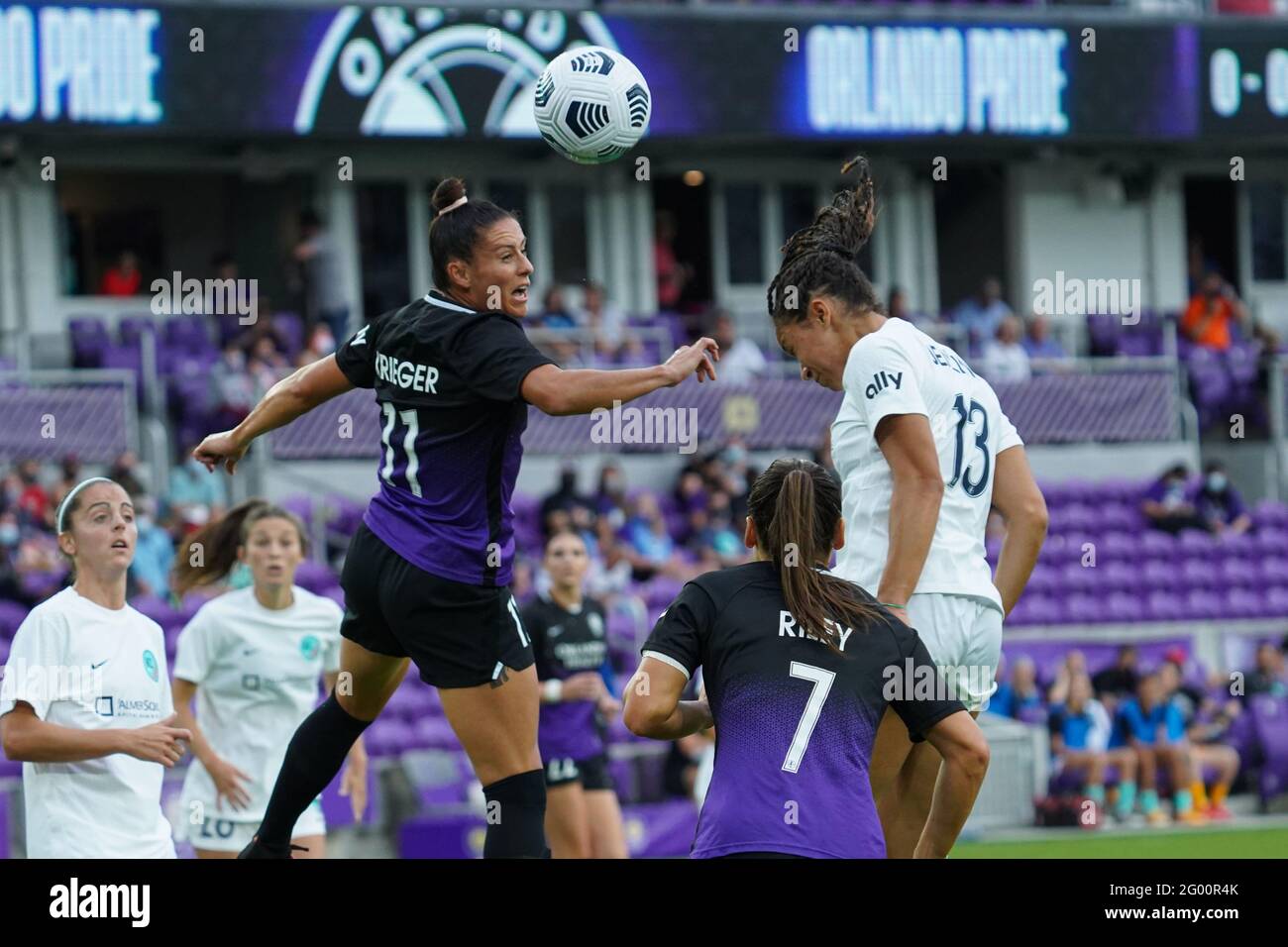 Orlando, Florida, USA, May 30, 2021, Kansas City Forward Darian Jenkins ...