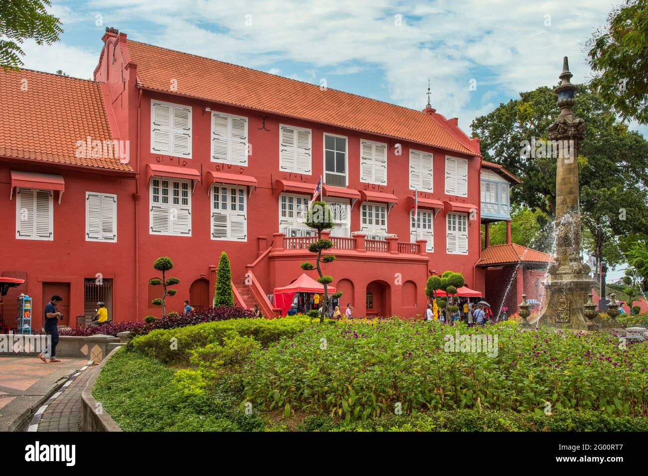 Malacca red house hi-res stock photography and images - Alamy