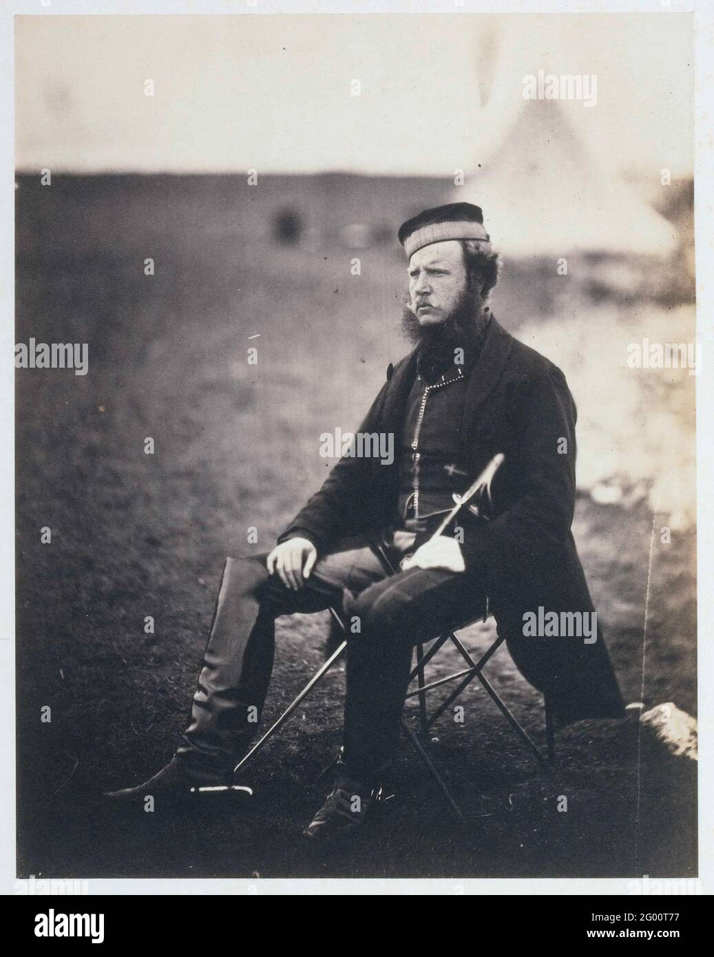 Portrait of Lieutenant Colonel John Miller Adye from the Royal ...