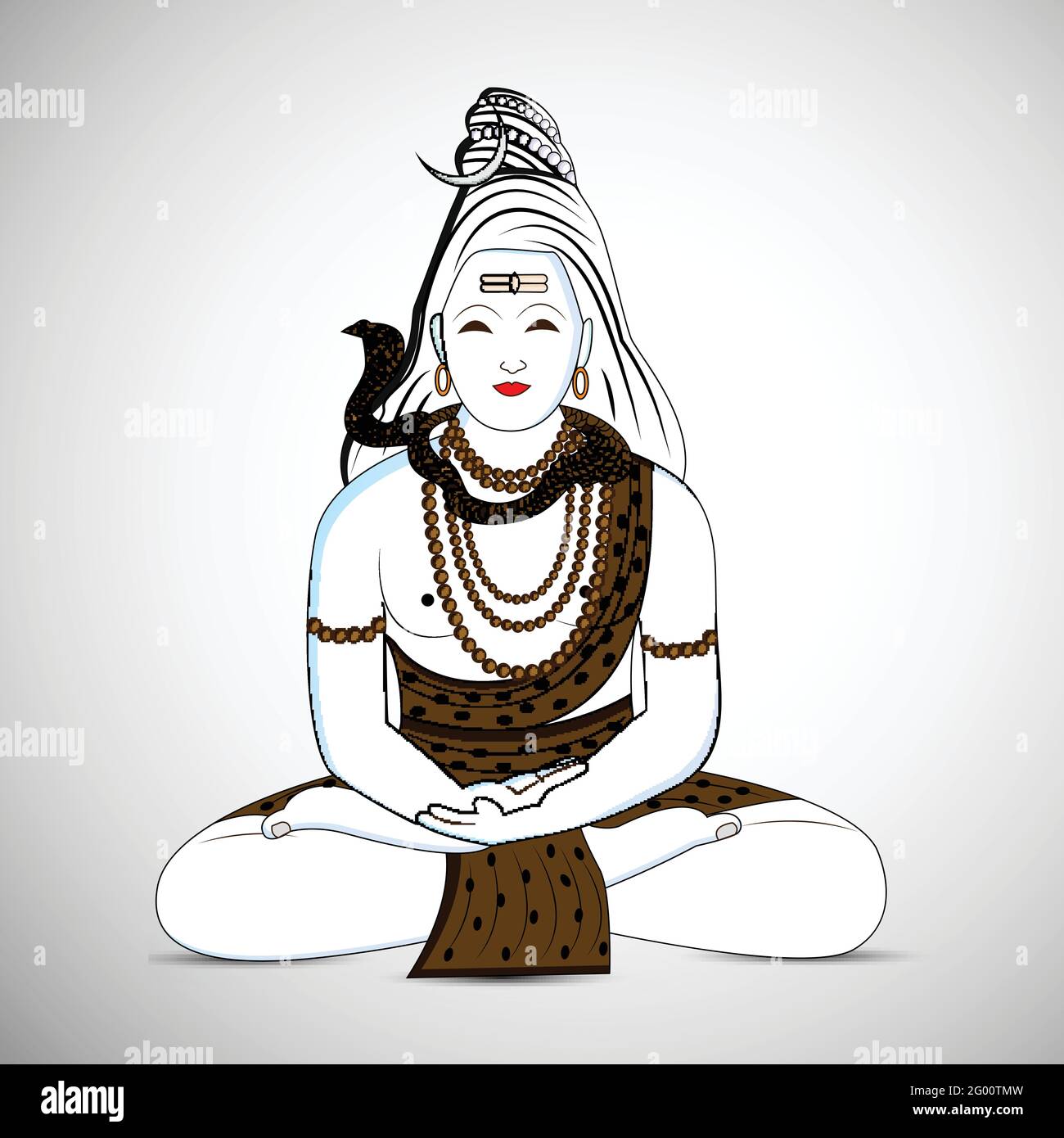 Ganga goddess Stock Vector Images - Alamy