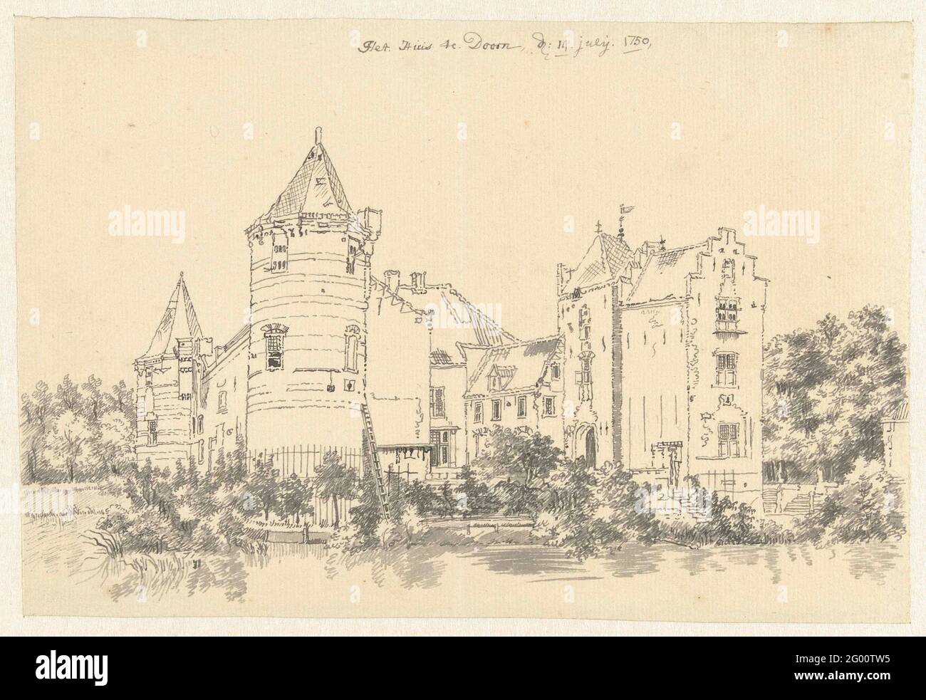 The house in Doorn Stock Photo - Alamy