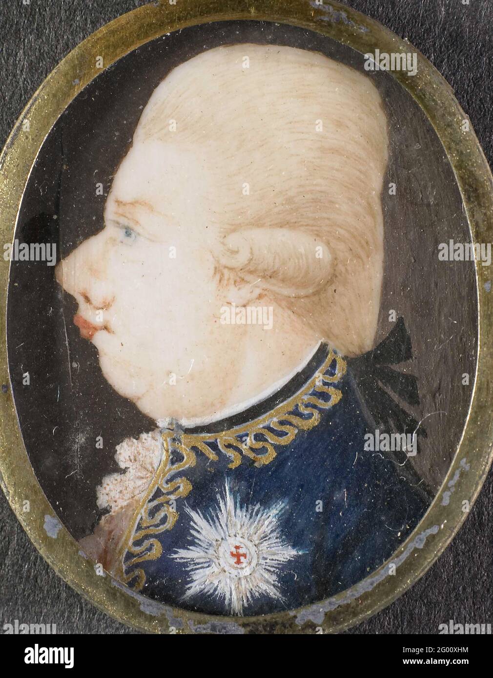 Willem v (1748-1806), Prince of Orange-Nassau. Portrait of Willem V ...