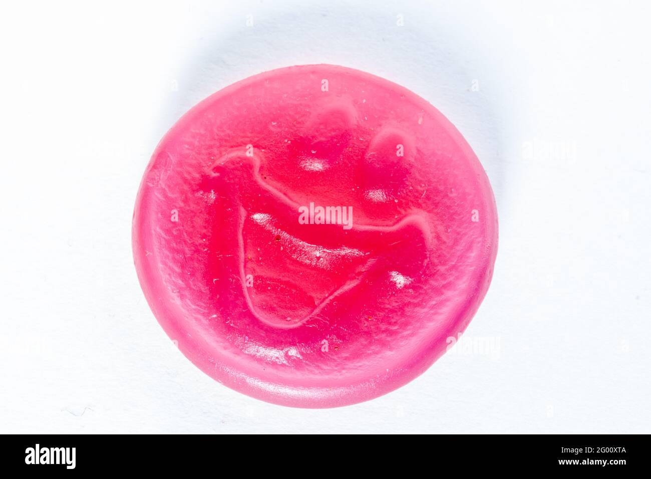 Colorful smiley gummy candy isolated on a white background Stock Photo ...