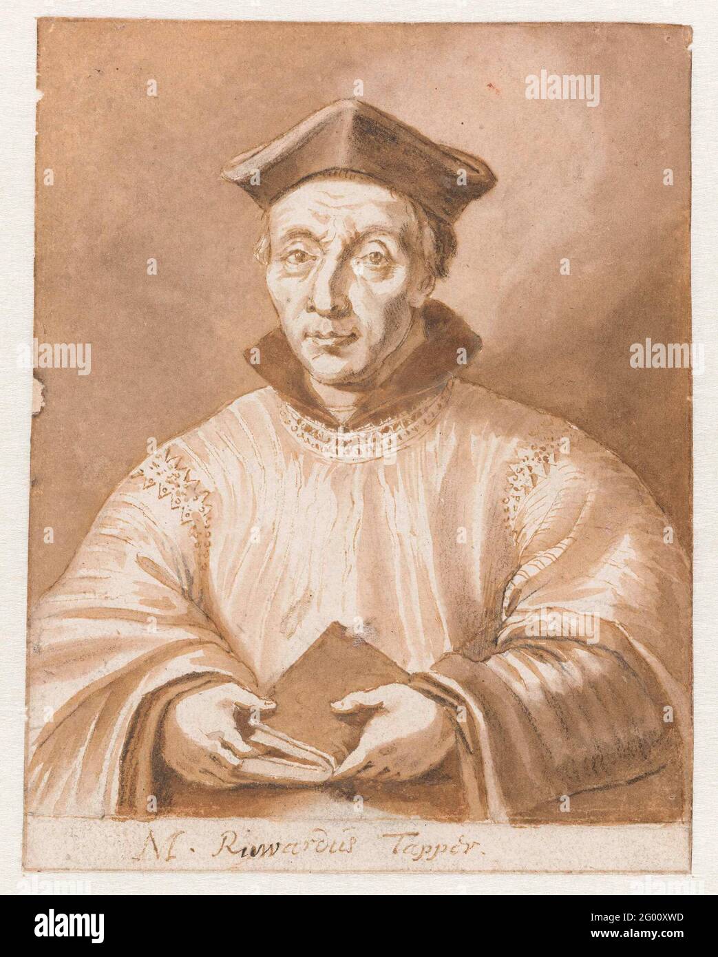 Portrait of Ruardus tapper. Portrait of Ruardus Tapper (1488-1559 ...