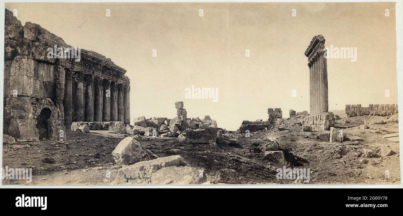 Baalbek this is a drawing hi-res stock photography and images - Alamy