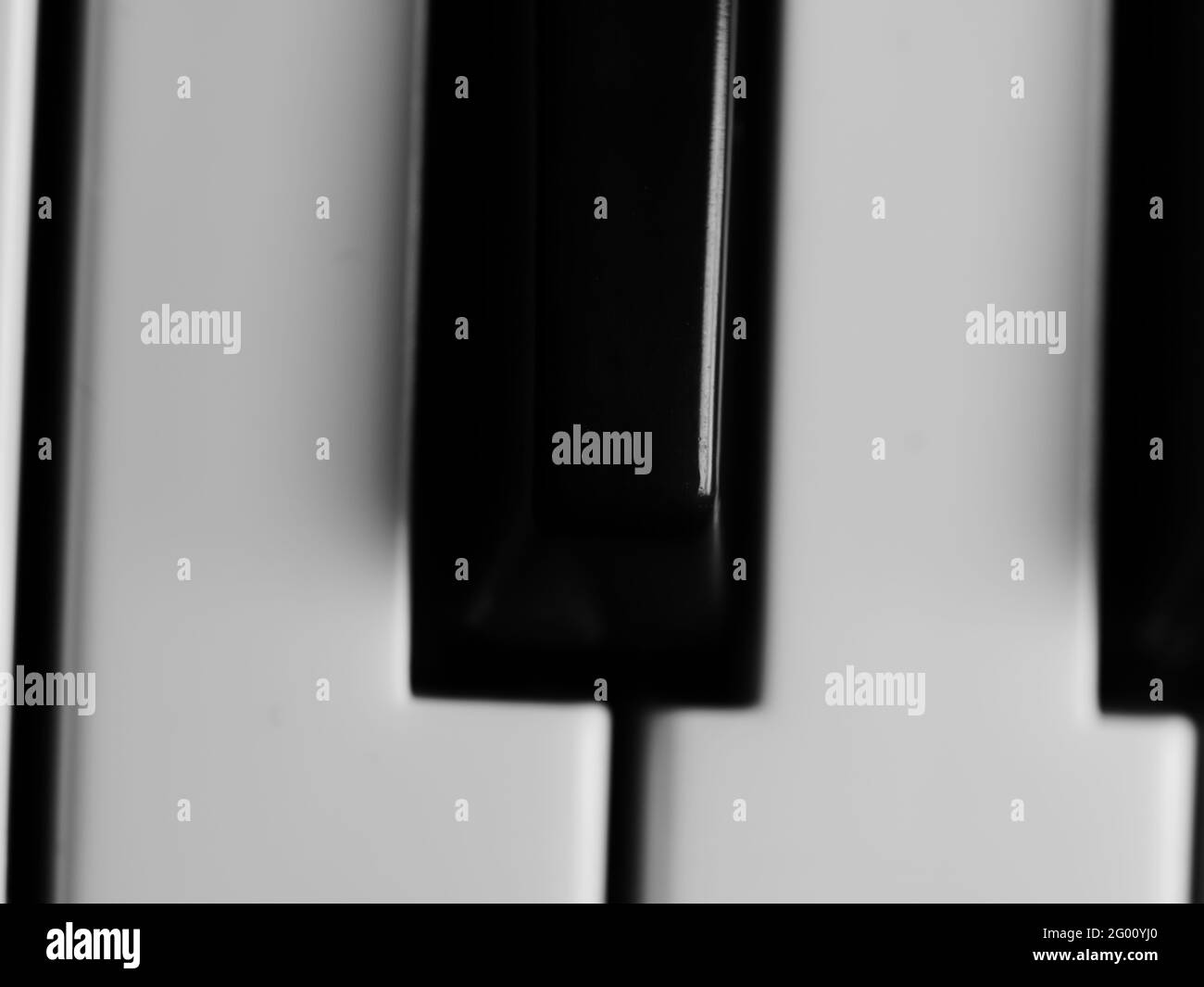 Vertical shot of a piano keyboard Stock Photo - Alamy