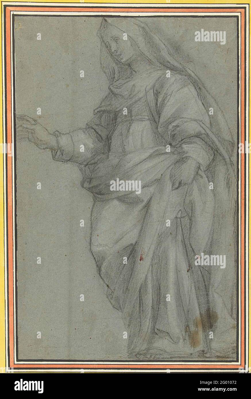 Standing veiled woman hi-res stock photography and images - Alamy