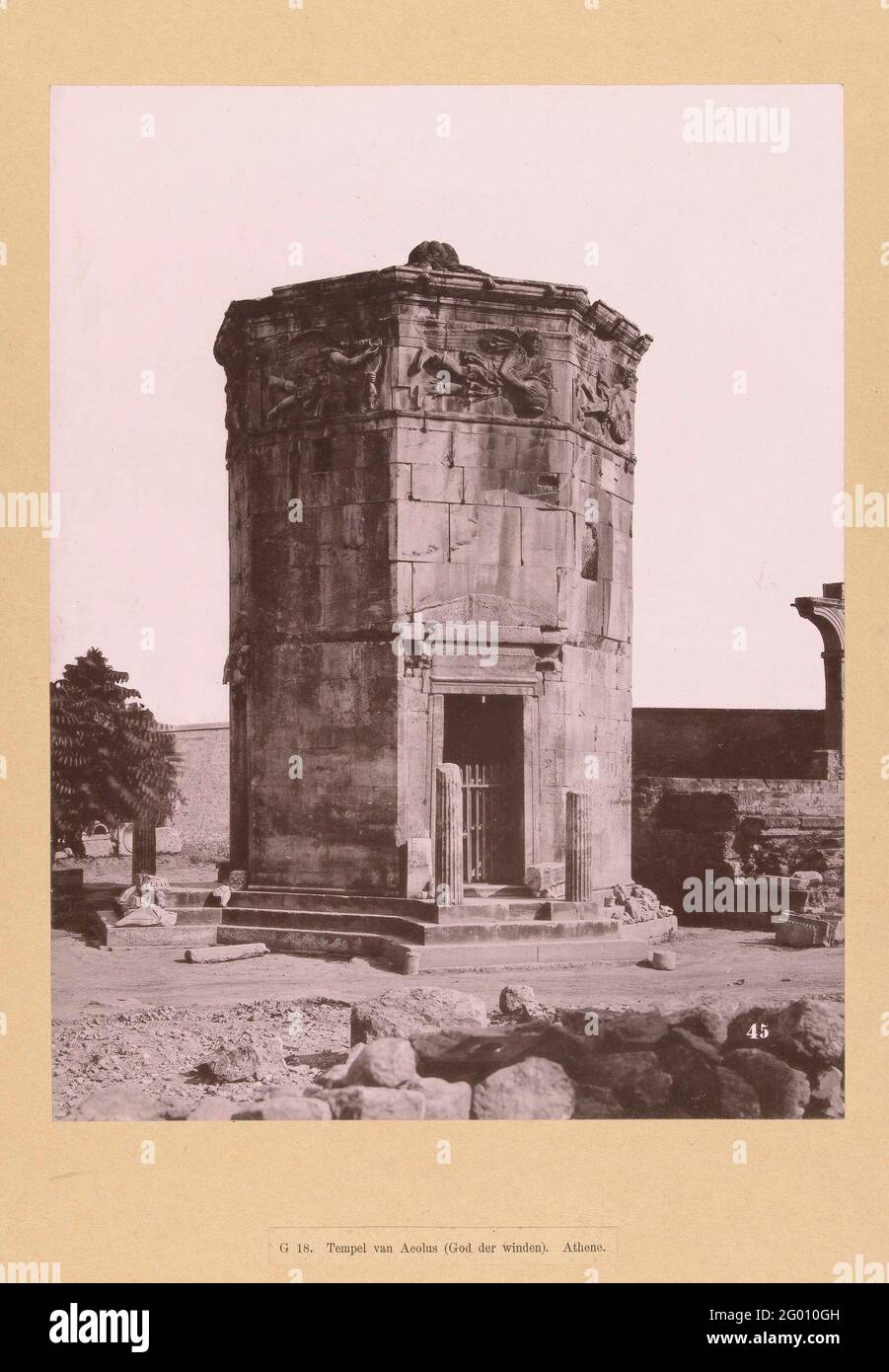 Temple of Aeolus in Athens; G. 18. Temple of Aeolus (God of Winds ...