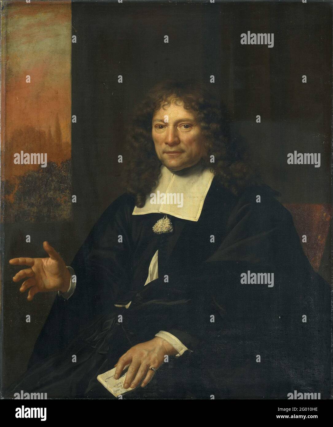 Daniel Niellius. Elder of the Remonstrant Church and Sampling Official ...