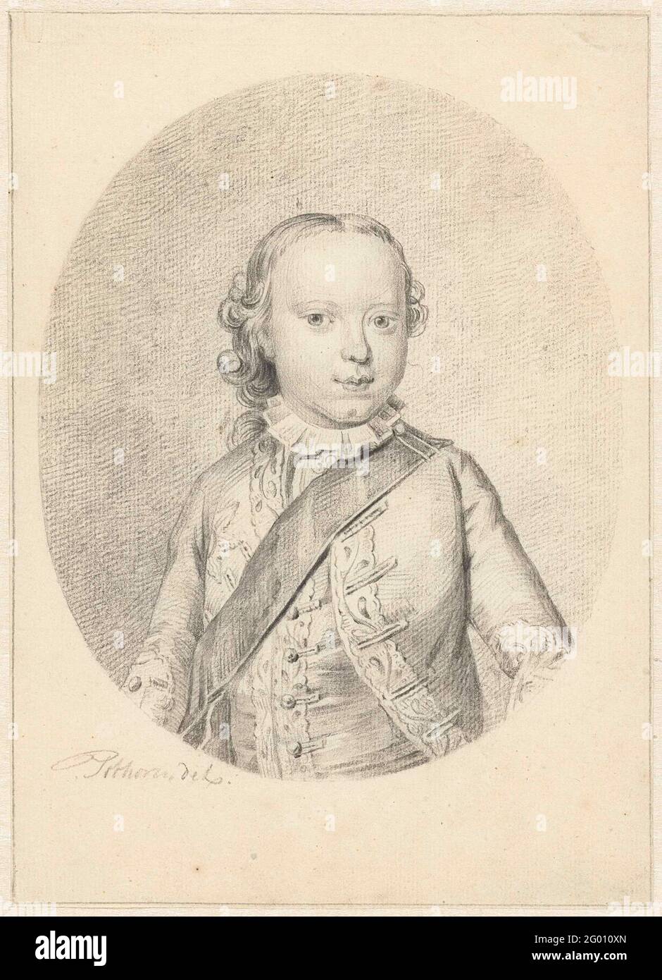Portrait of Willem V. Portrait of Willem V, Prince of Orange-Nassau ...