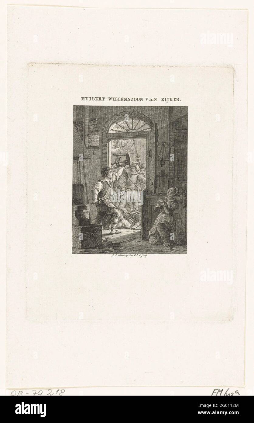 Huibert Willemszoon van de Eijcken, the heroic blacksmith of Naarden ...