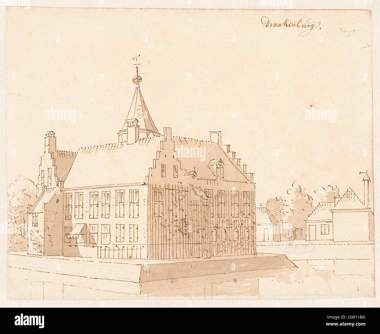 Drakenburg castle at Baarn Stock Photo - Alamy