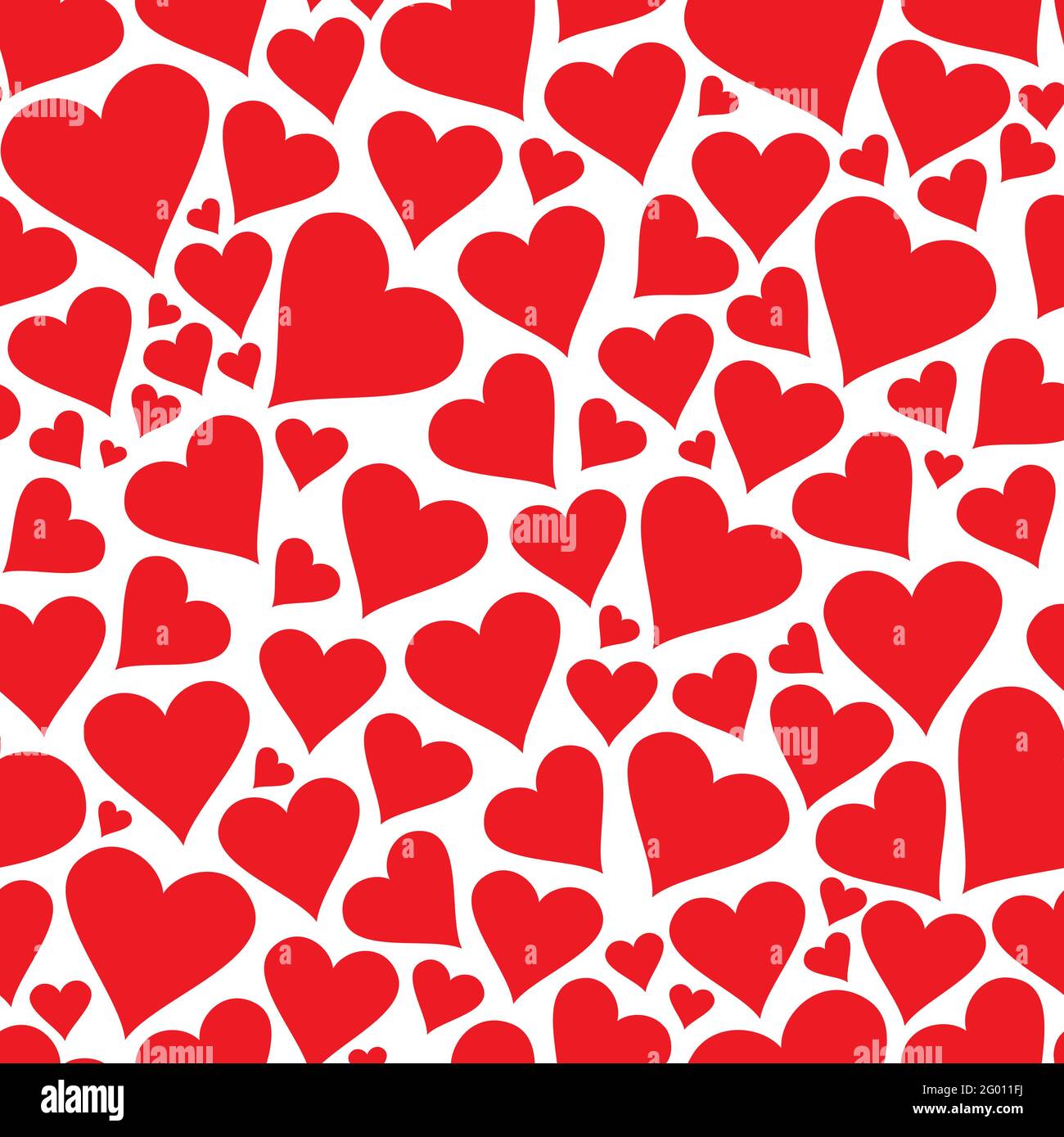 Red Heart Design on a White Background Stock Photo - Alamy