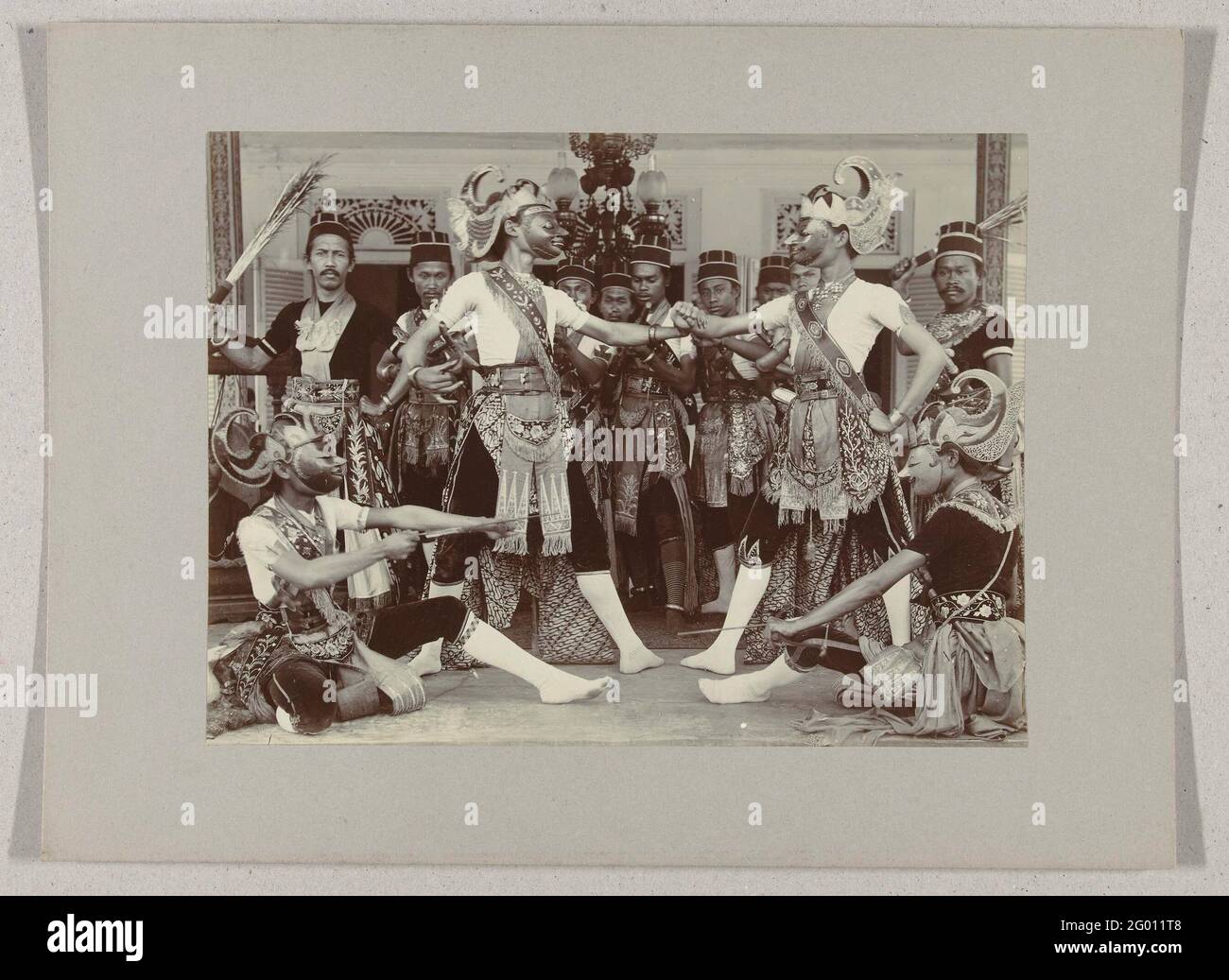 Dancers with masks in the Dutch East Indies. Dancers with masks, Dutch ...