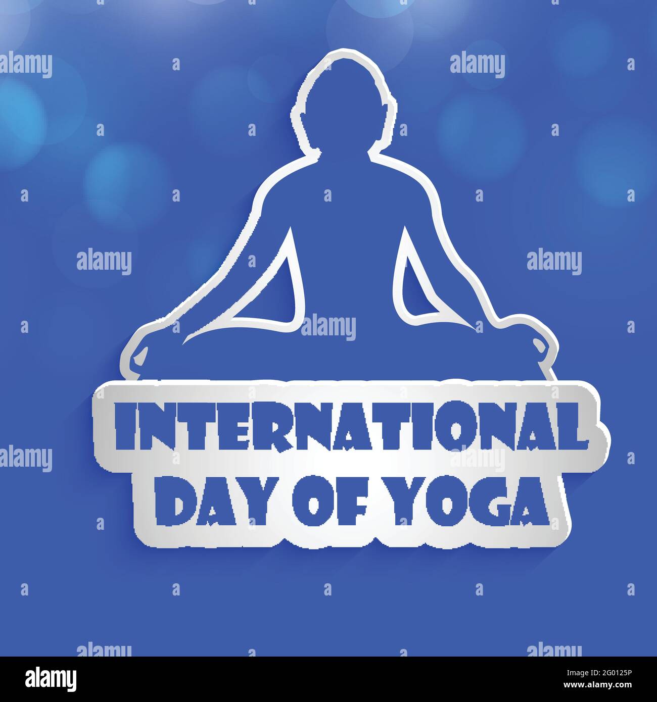 Yoga posture Background Stock Vector Image & Art - Alamy