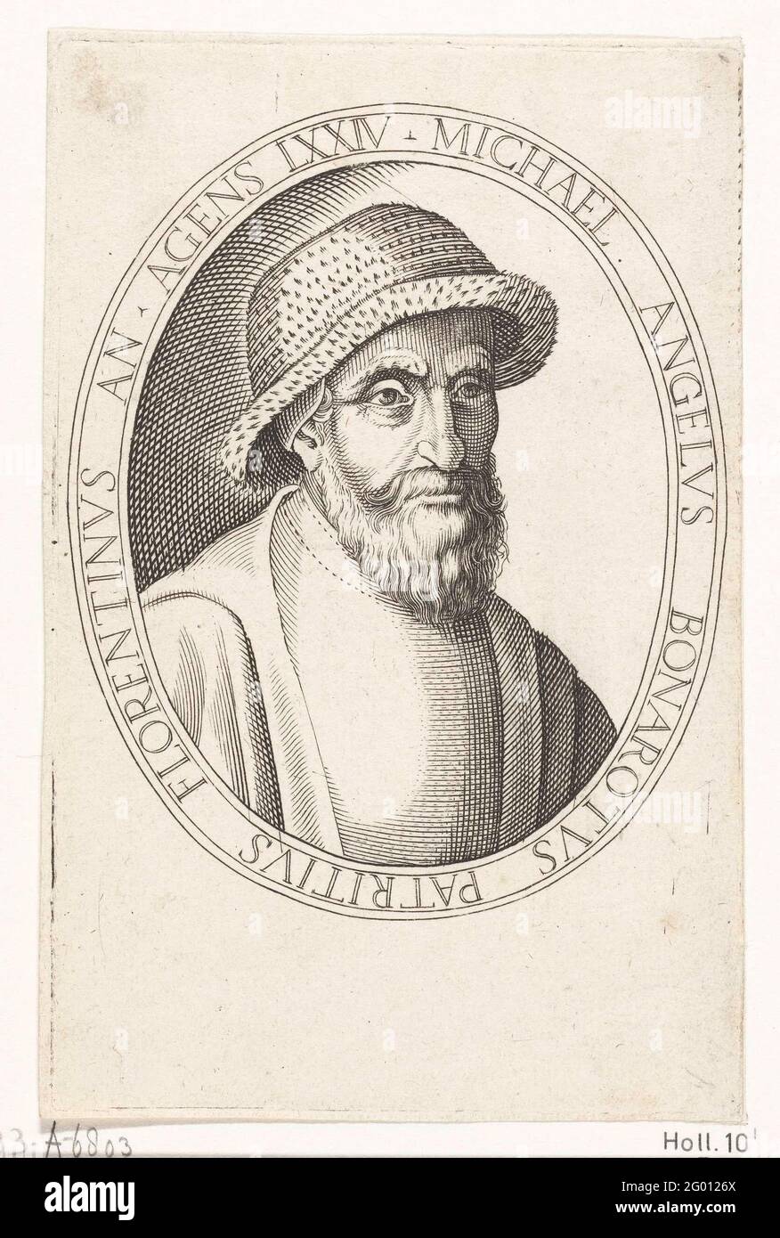 Michelangelo Drawing Portrait