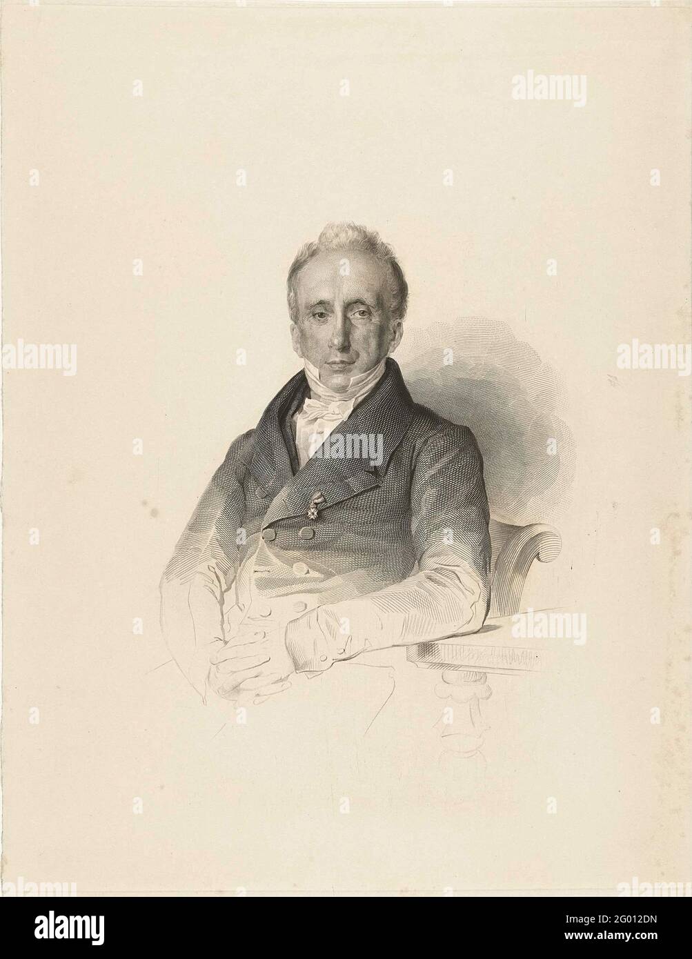 Portrait of Jacob Mendes de Leon, member of the Amsterdam city council ...