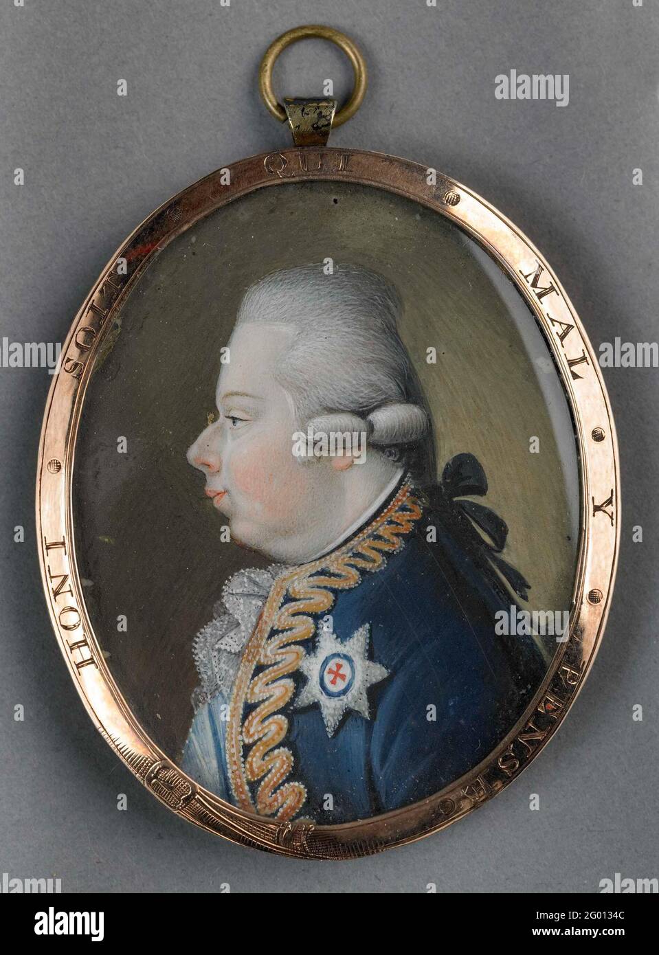 Willem v (1748-1806), Prince of Orange-Nassau. Portrait of Willem V ...