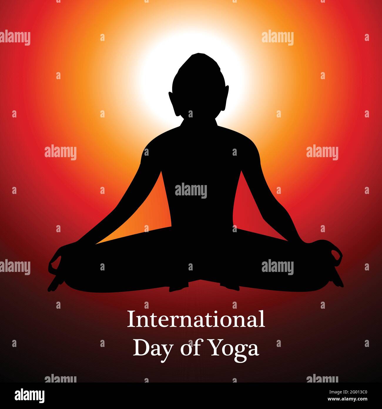 Yoga posture Background Stock Vector Image & Art - Alamy