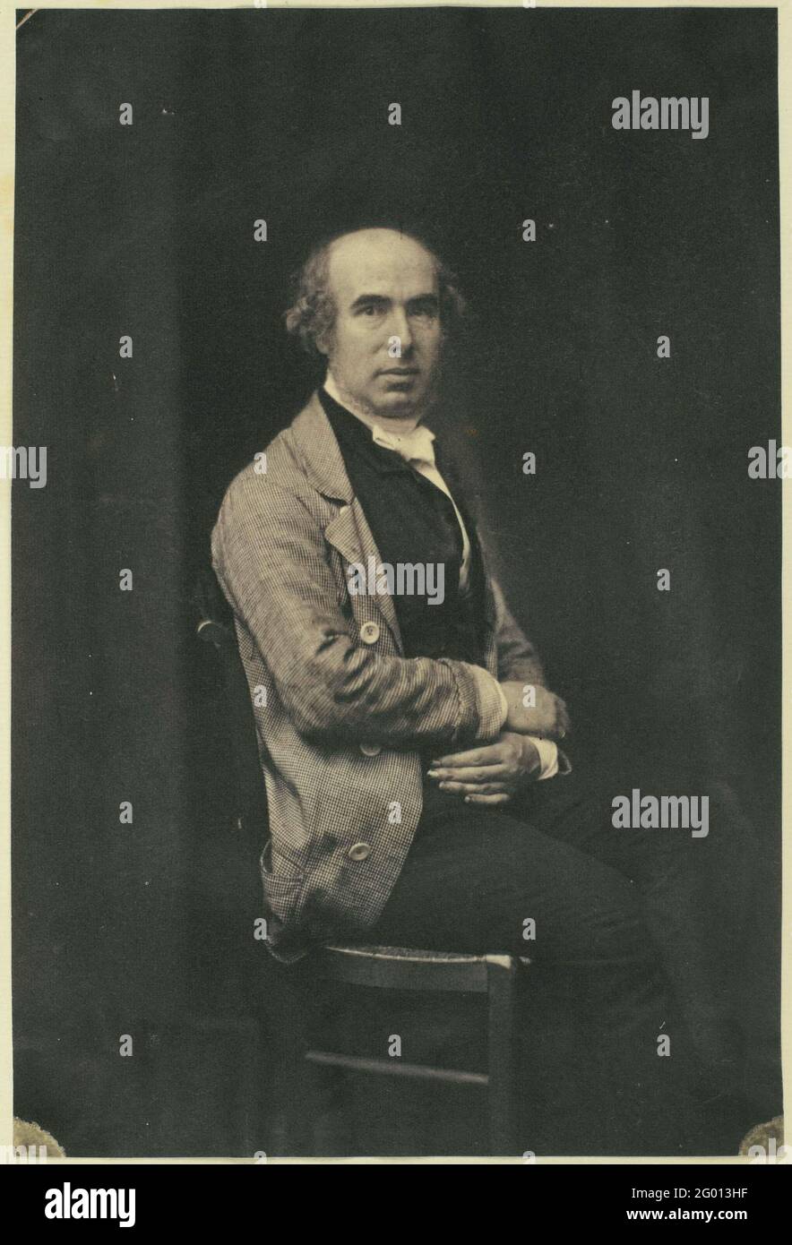 Self-portrait of Eduard Isaac Asser Stock Photo - Alamy