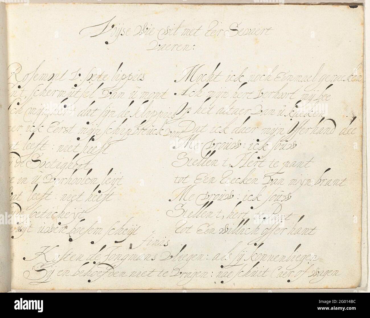 Poem in columns hi-res stock photography and images - Alamy