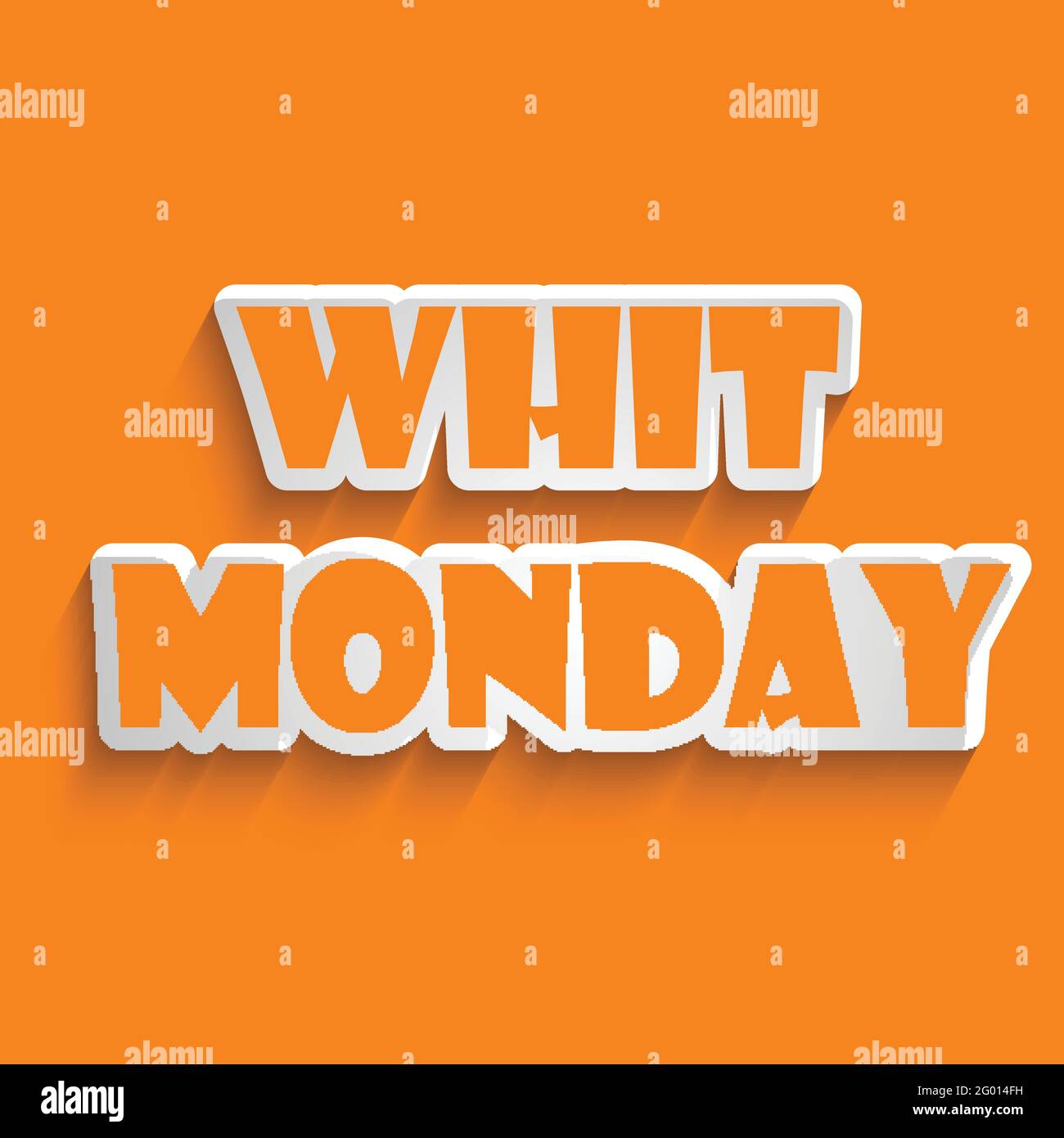 Whit Monday Background Stock Vector Image & Art - Alamy