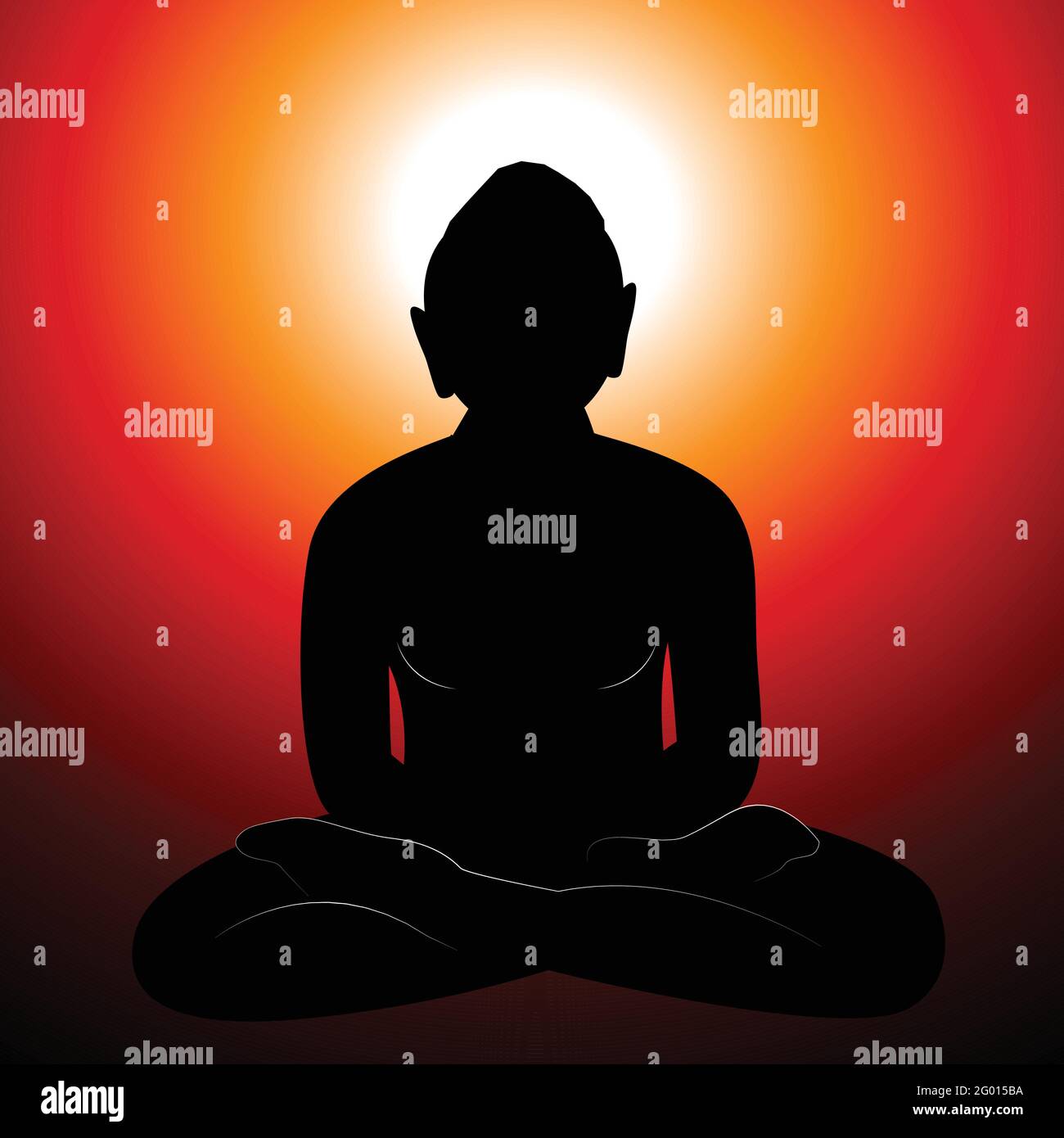 Yoga posture Background Stock Vector Image & Art - Alamy