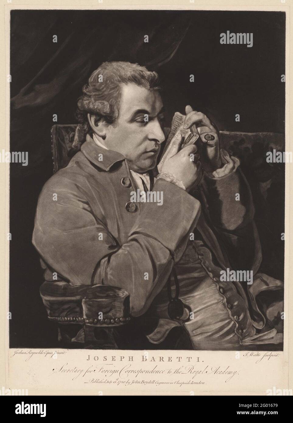 Giuseppe baretti hi-res stock photography and images - Alamy