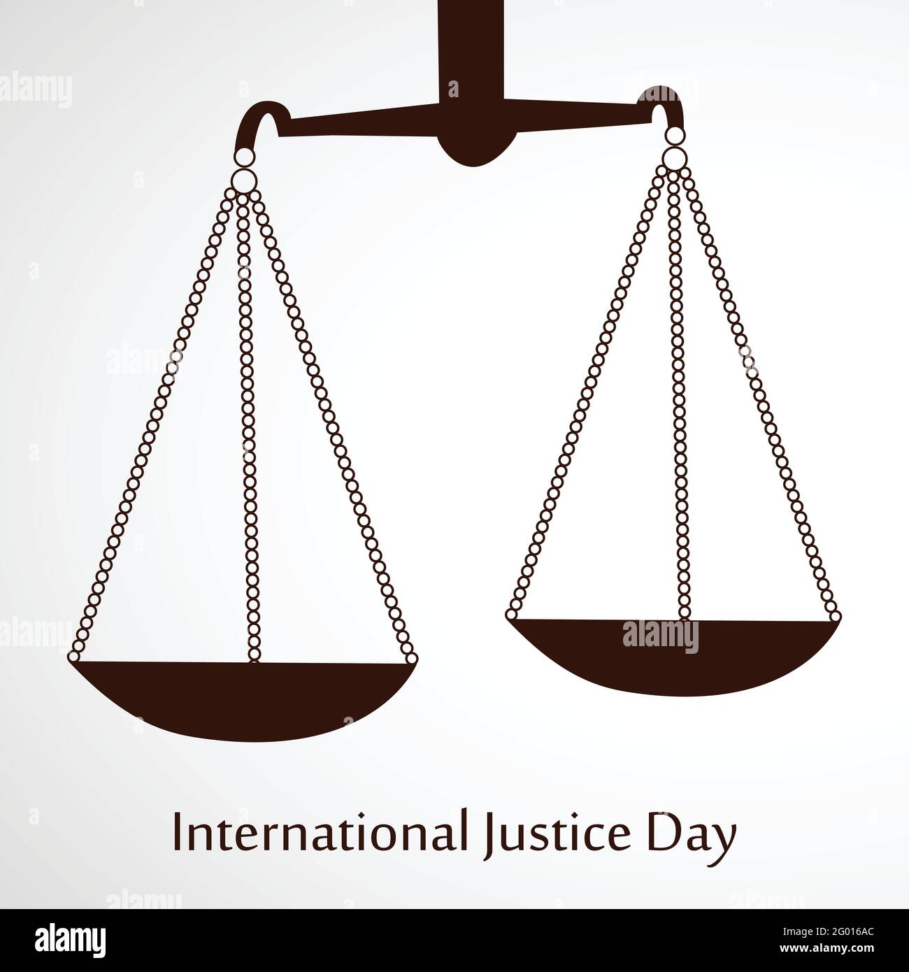 International Justice day Stock Vector Image & Art - Alamy