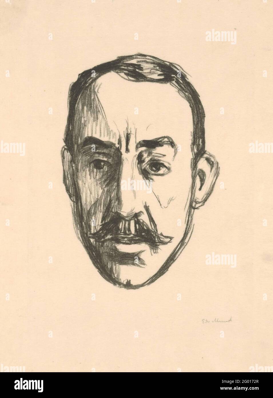 Portrait Henry van de Velde, 1906. Cup of the Belgian architect and ...