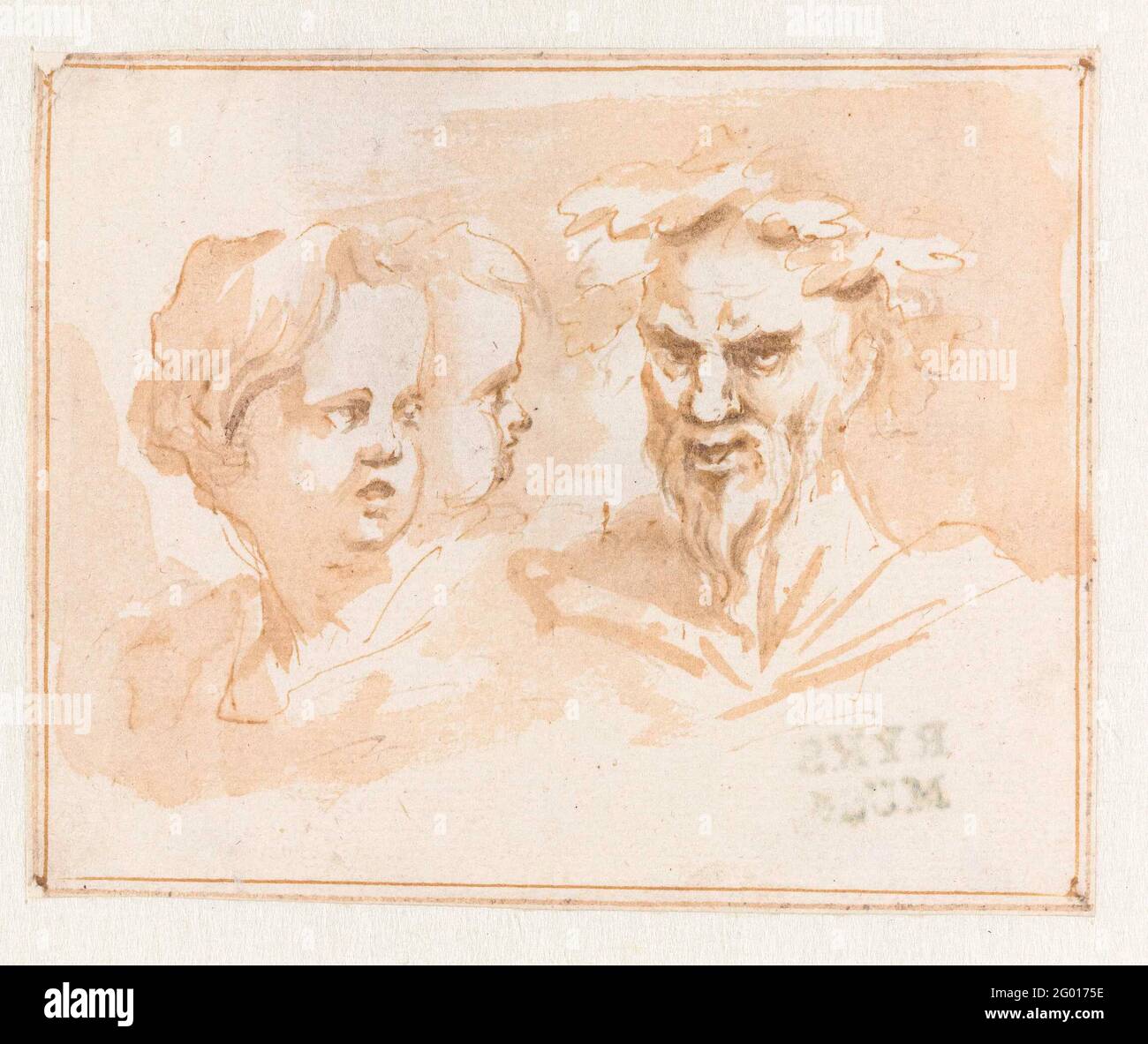 Two satyr children hi-res stock photography and images - Alamy