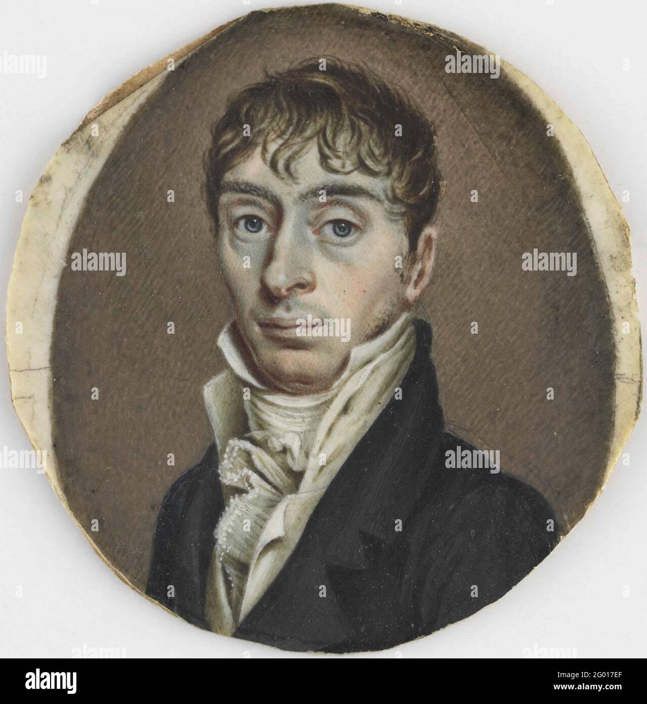 Portrait of an unknown man. Portrait of an unknown man. Bust, looked at ...