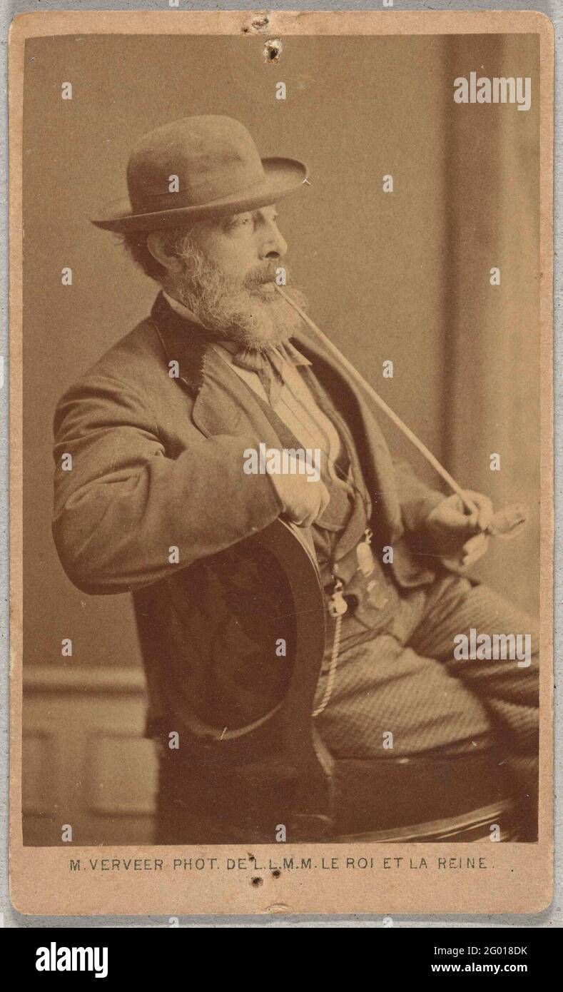 Self-portrait from Maurits Verveer Stock Photo - Alamy