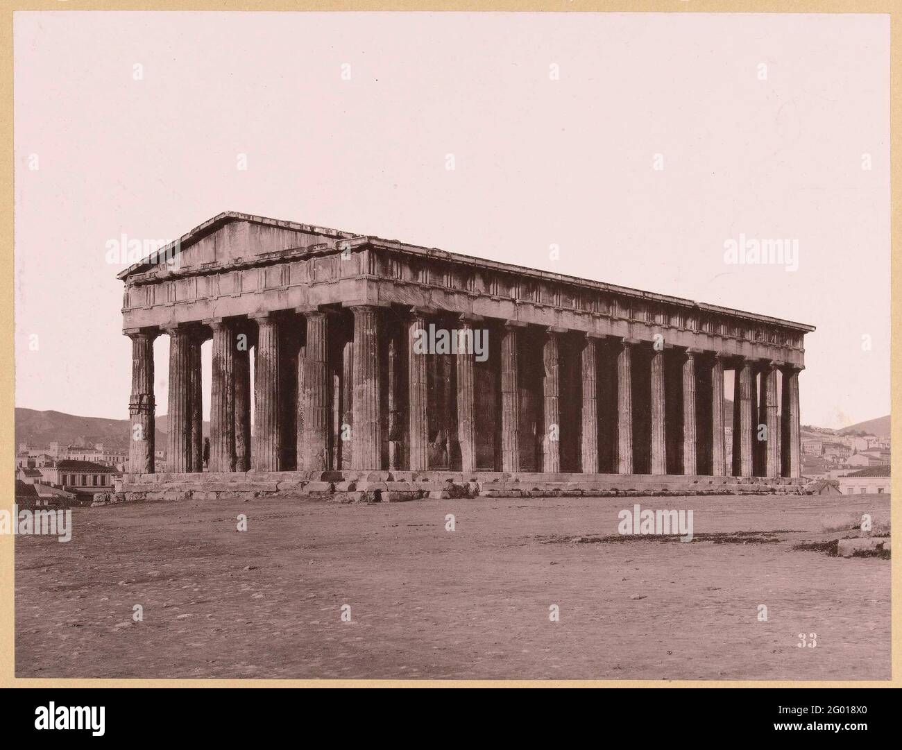 Temple of Theseus in Athens; G. 17 Temple of Theseus. Athens; Greece ...