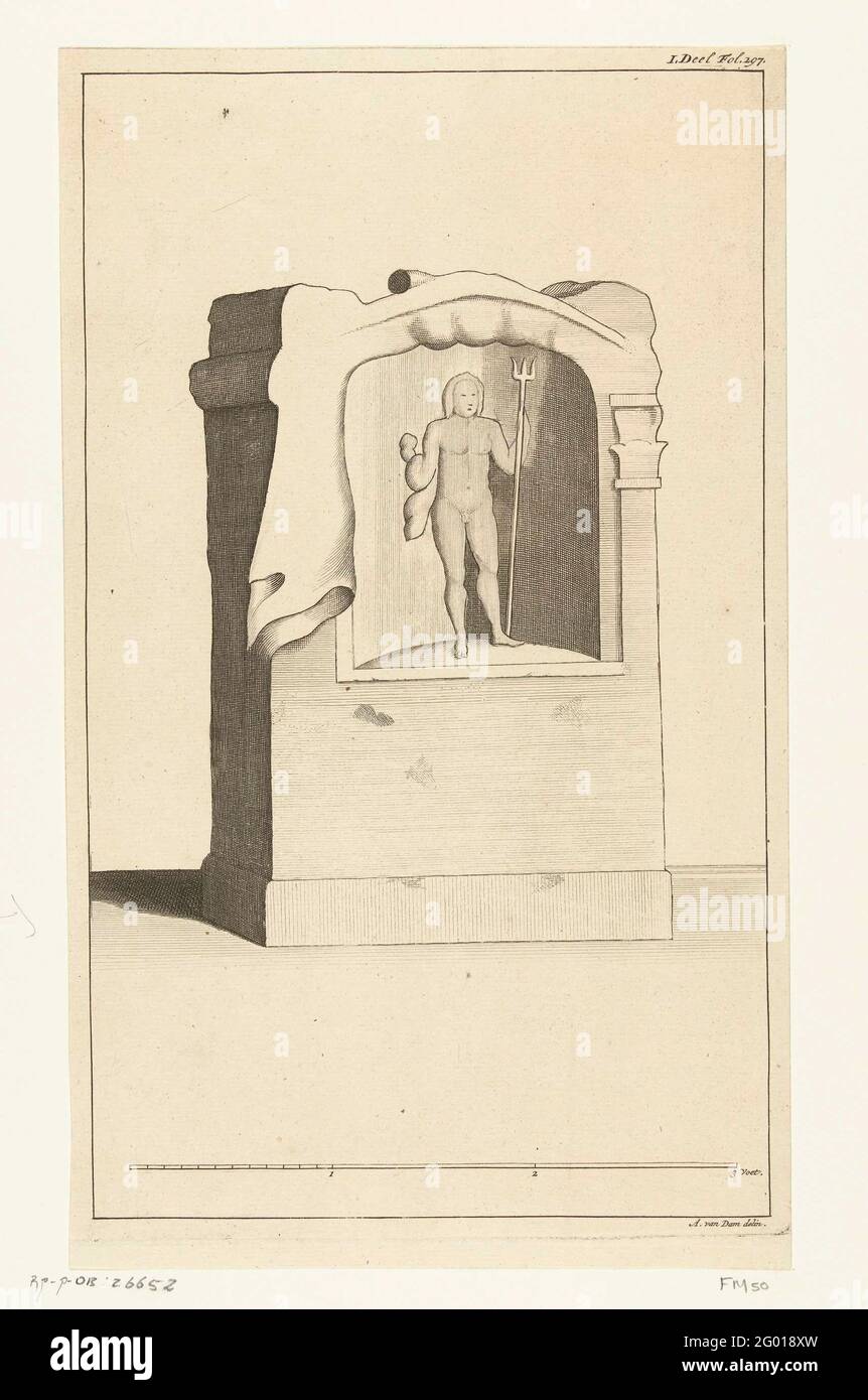 Altar of the Roman God Neptune Stock Photo - Alamy