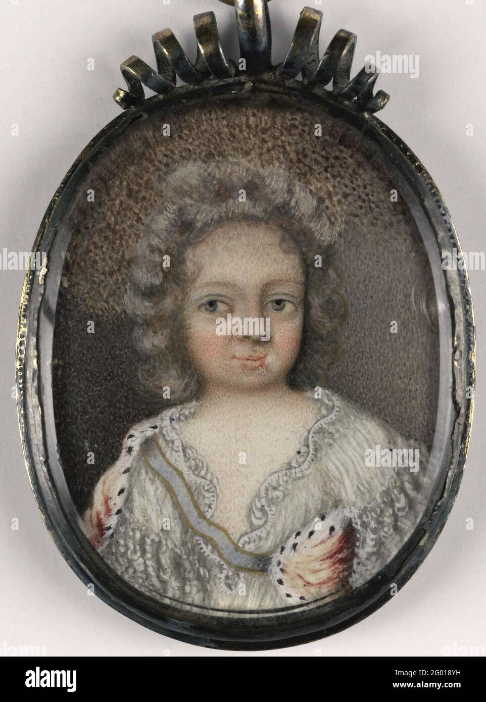 Willem IV (1711-51), Prince of Orange Nassau, as a child. Portrait of ...