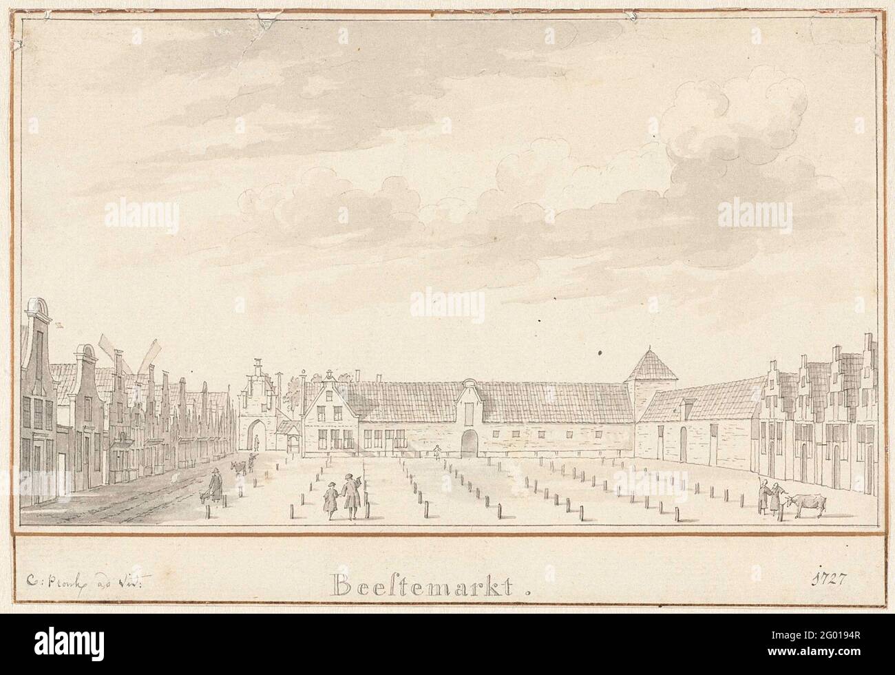 The Beestenmarkt in Purmerend Stock Photo - Alamy