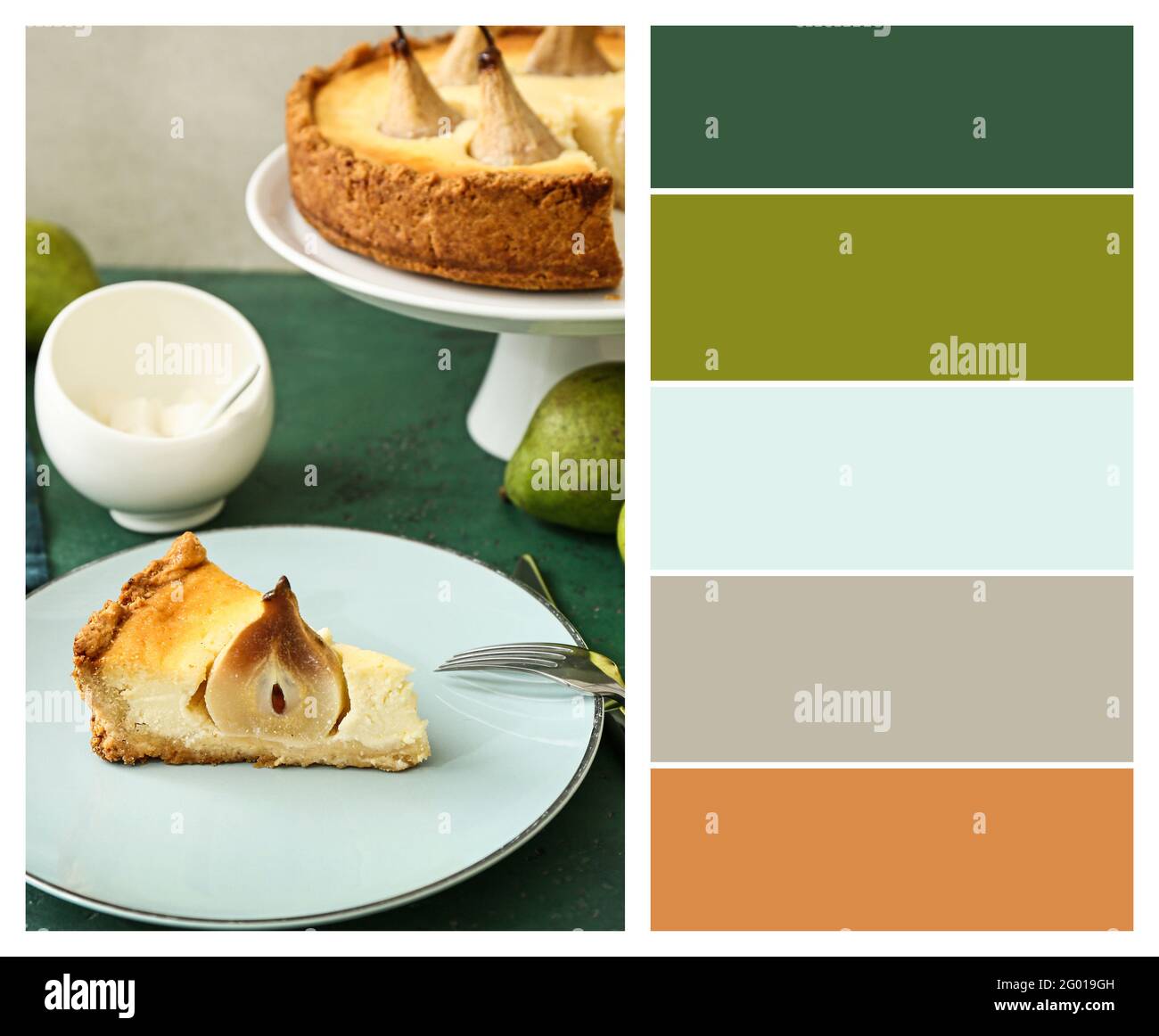 Cake color scheme hi-res stock photography and images - Alamy