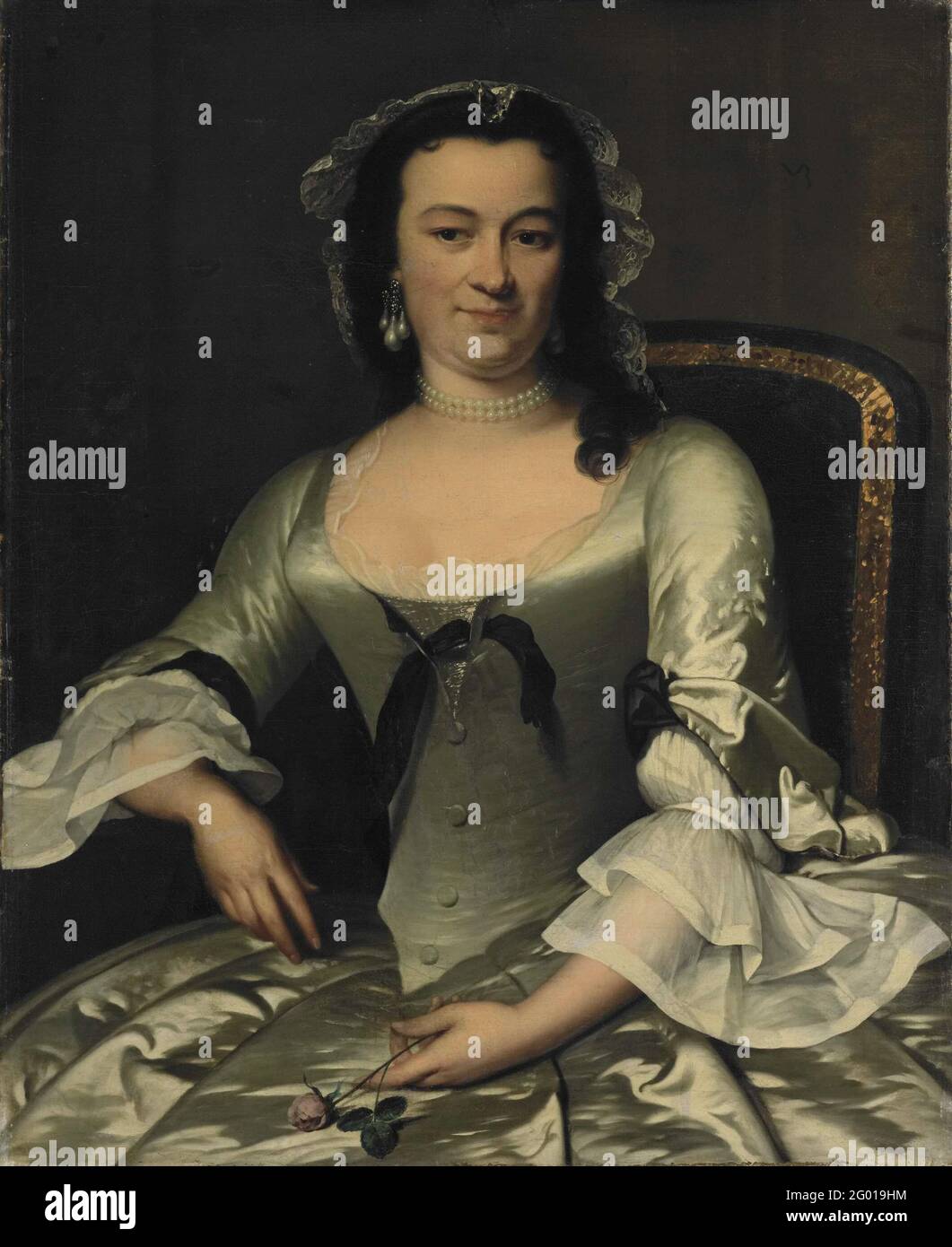 Portrait of Maria Henriëtte van de Pol, Wife of Willem Sautijn ...